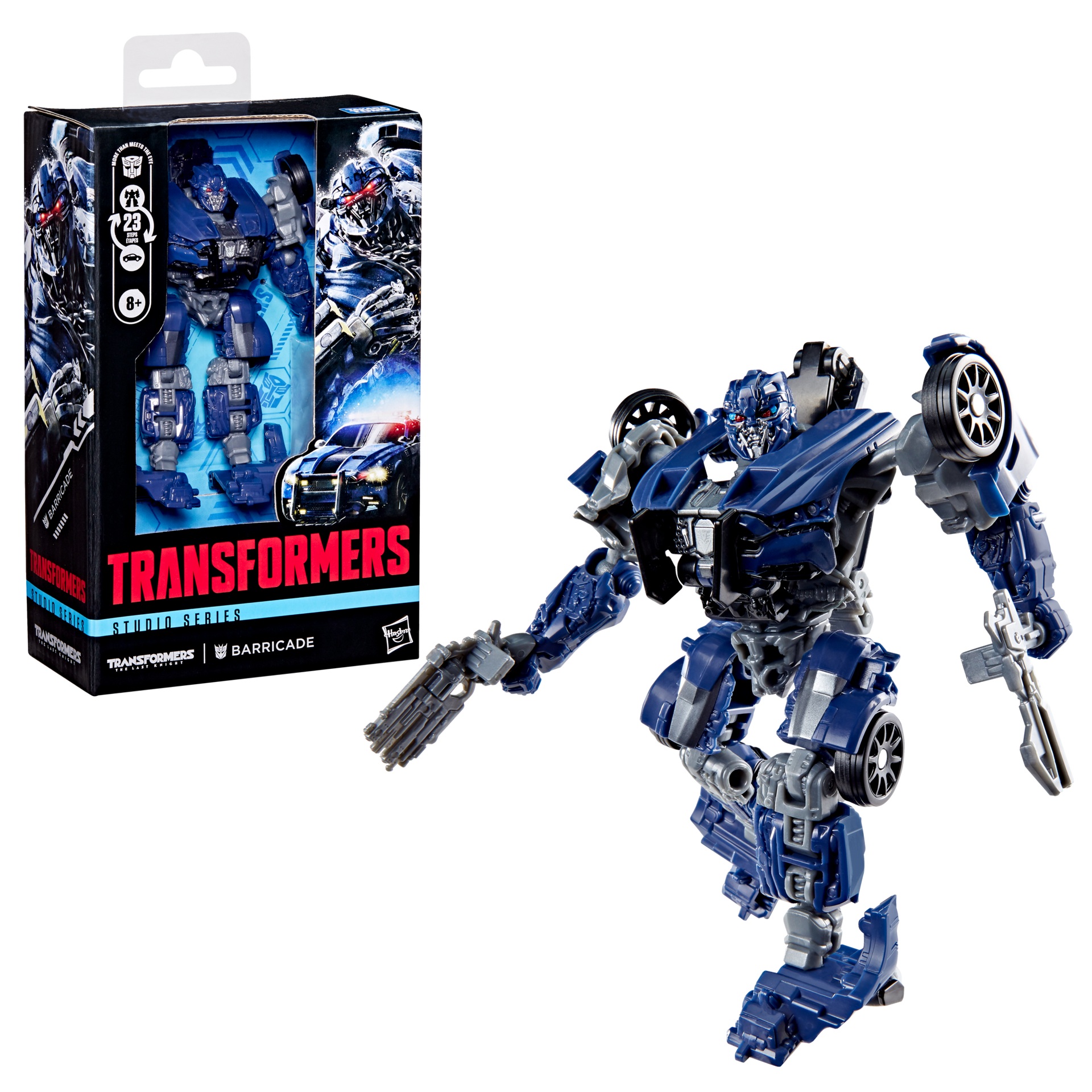 Transformers Studio Series Barricade Action Figure | The Last Knight ...
