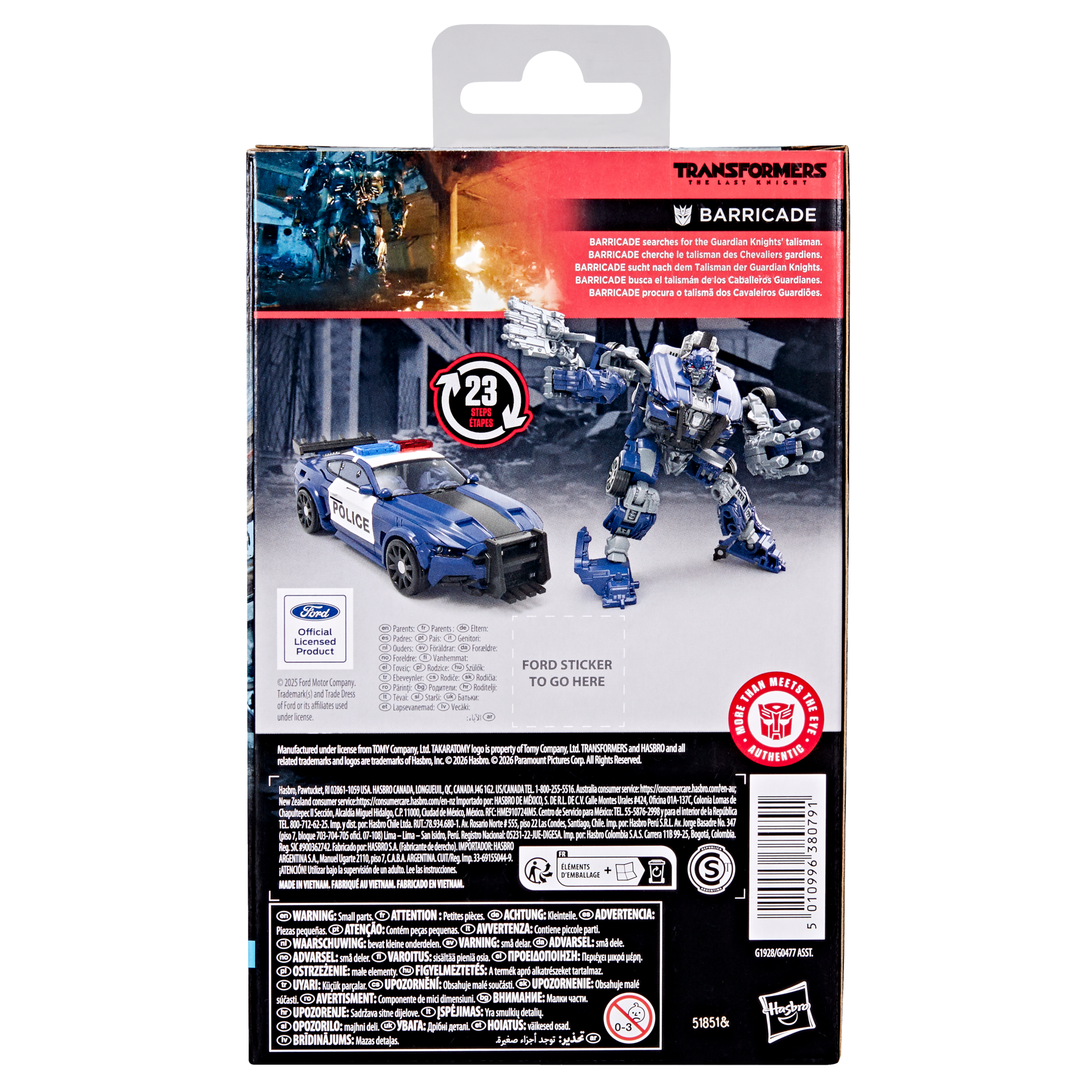 Transformers Prime Barricade TRANSFORMERS PRIME CUSTOM BARRICADE