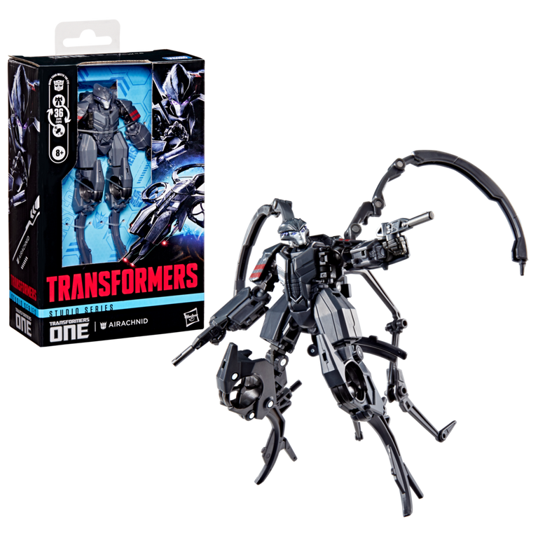 Transformers One Studio Series Deluxe Class Airachnid Action Figure ...