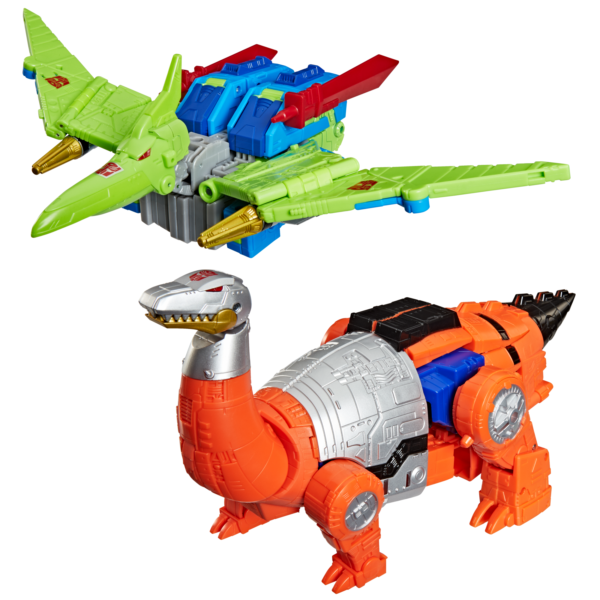 Transformers Age of the Primes G2 Dinobot Swoop und G2 Dinobot Sludge ...