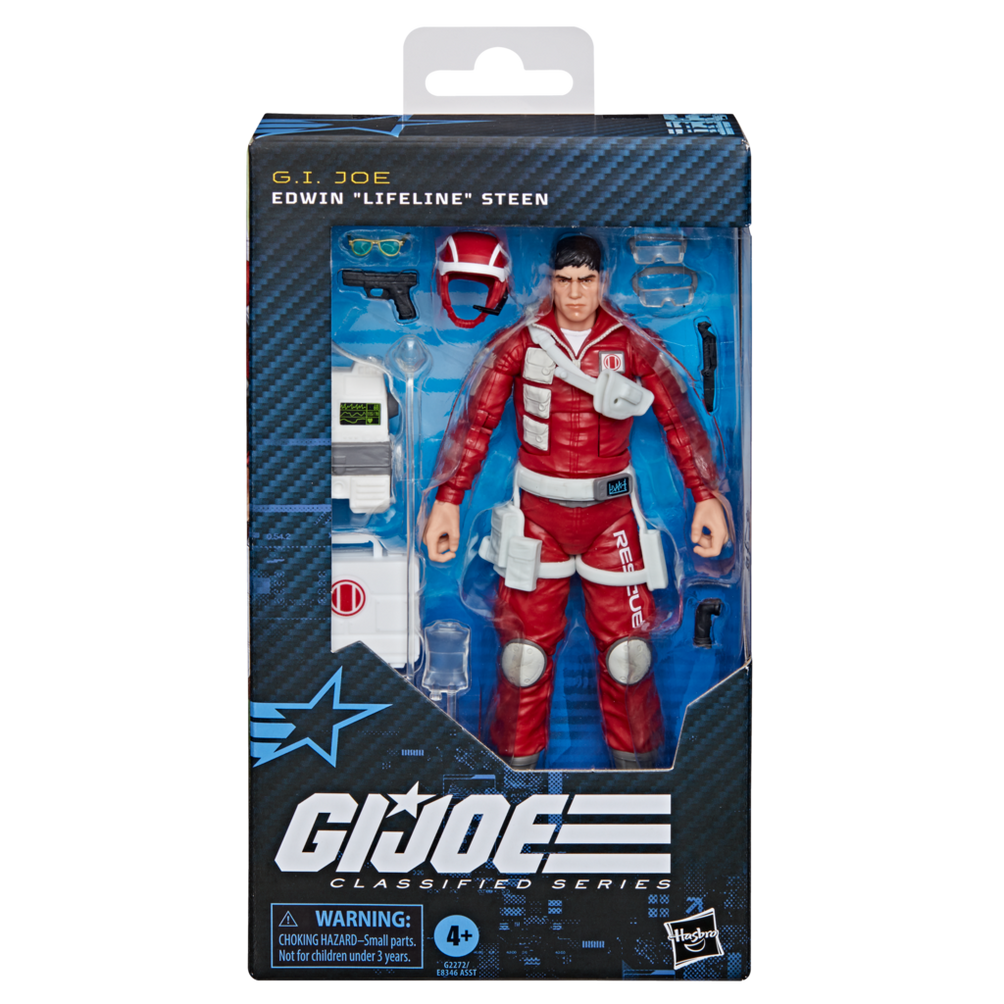 G.I. Joe Classified Series #186, Edwin 'Lifeline' Steen - Hasbro Pulse