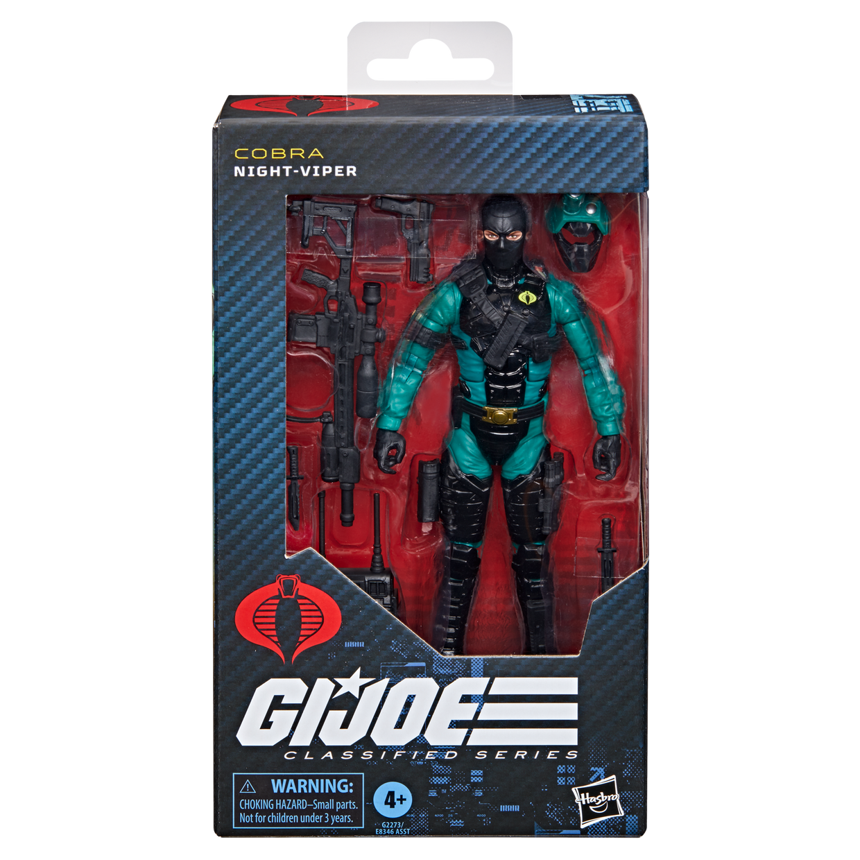 G.I. Joe Classified Series #187 Night Viper 6-Inch Action Figure ...