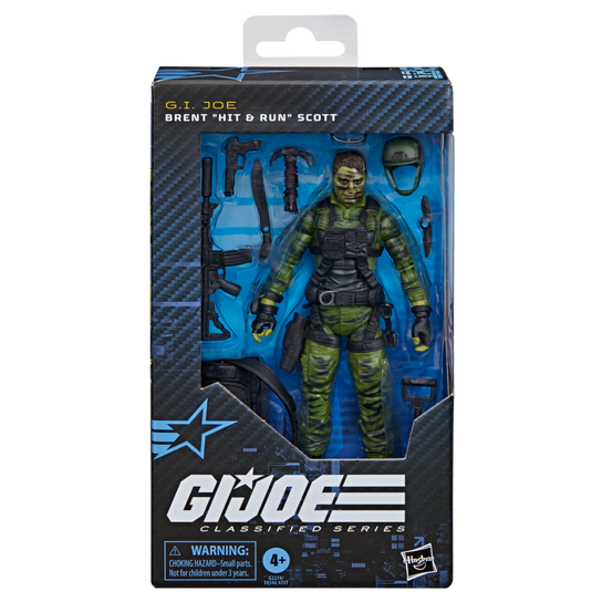 G.I. Joe Classified Series #188 Brent Hit & Run Scott 6-Inch Figure ...