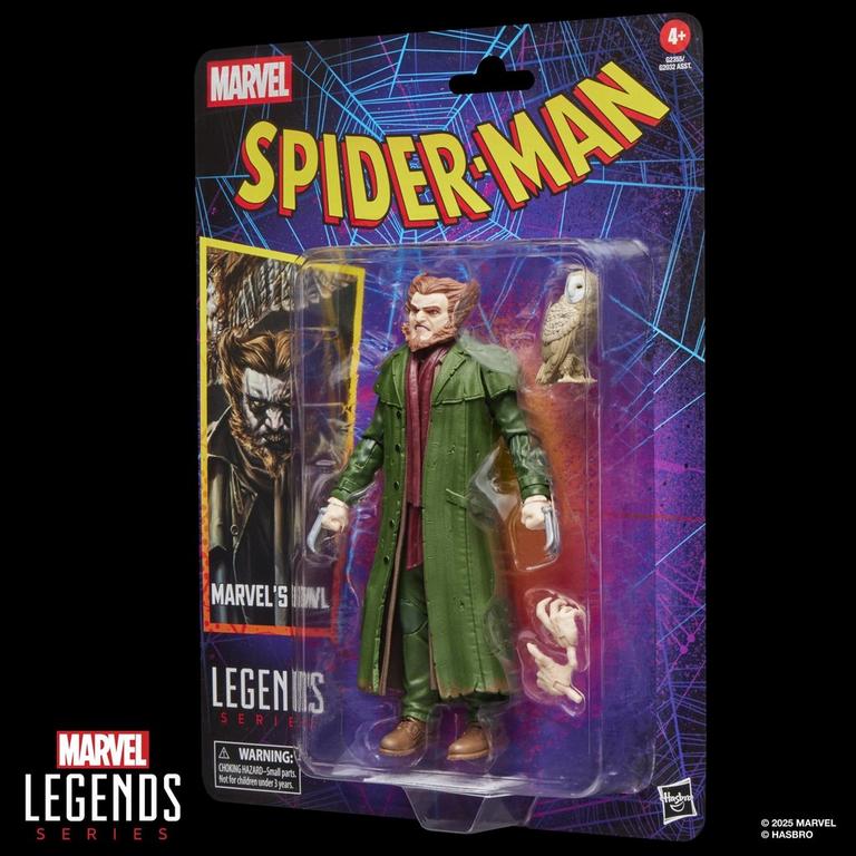 Marvel Legends Series Marvel’s Owl 6-Inch Action Figure - Hasbro Pulse