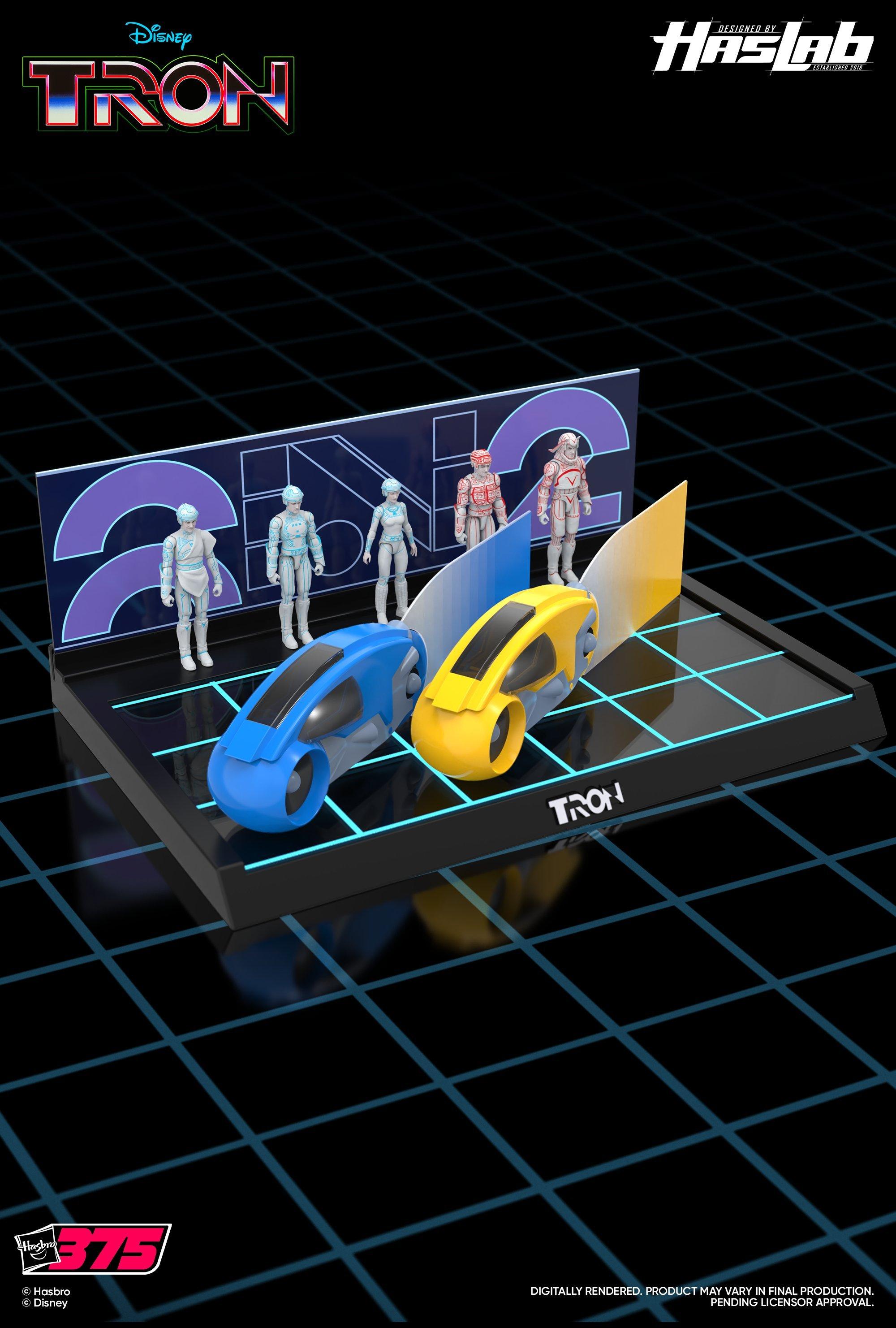 TRON Heroes of the Grid 3.75-Inch Collectors Set Haslab