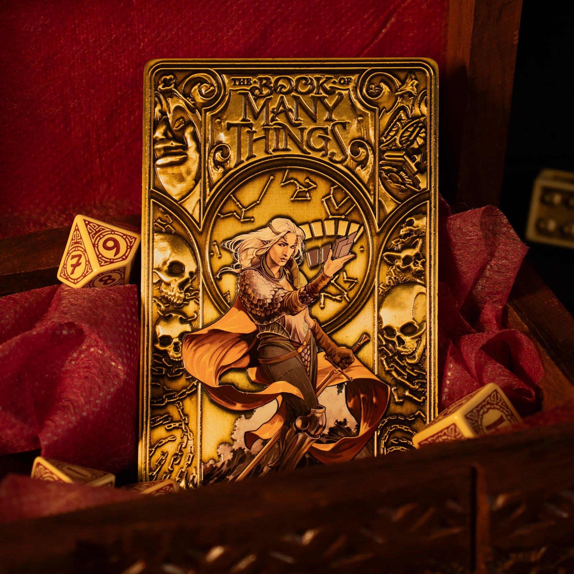 Limited Edition Book of Many Things XL Ingot - Hasbro Pulse