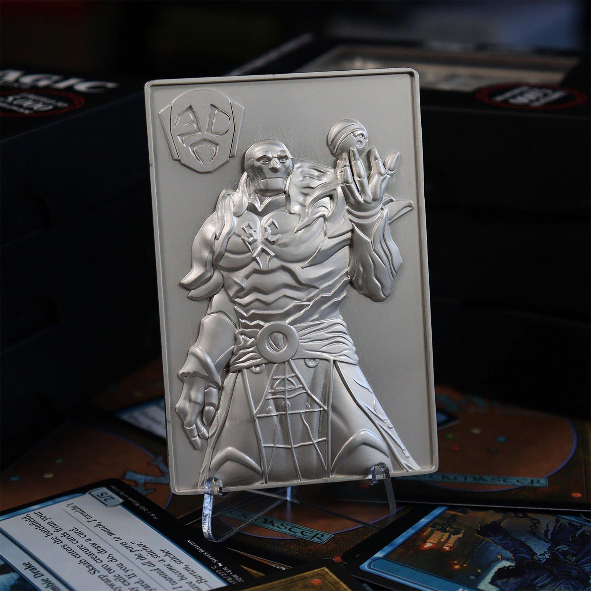 Magic: The Gathering Limited Edition .999 Silver Plated Karn Metal ...