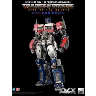 Transformers Rise of the Beasts DLX Optimus Prime by Threezero Hasbro Pulse