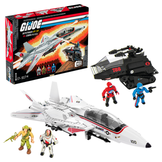 MEGA G.I. Joe Skystriker vs. Cobra H.I.S.S. Building Set Hasbro Pulse