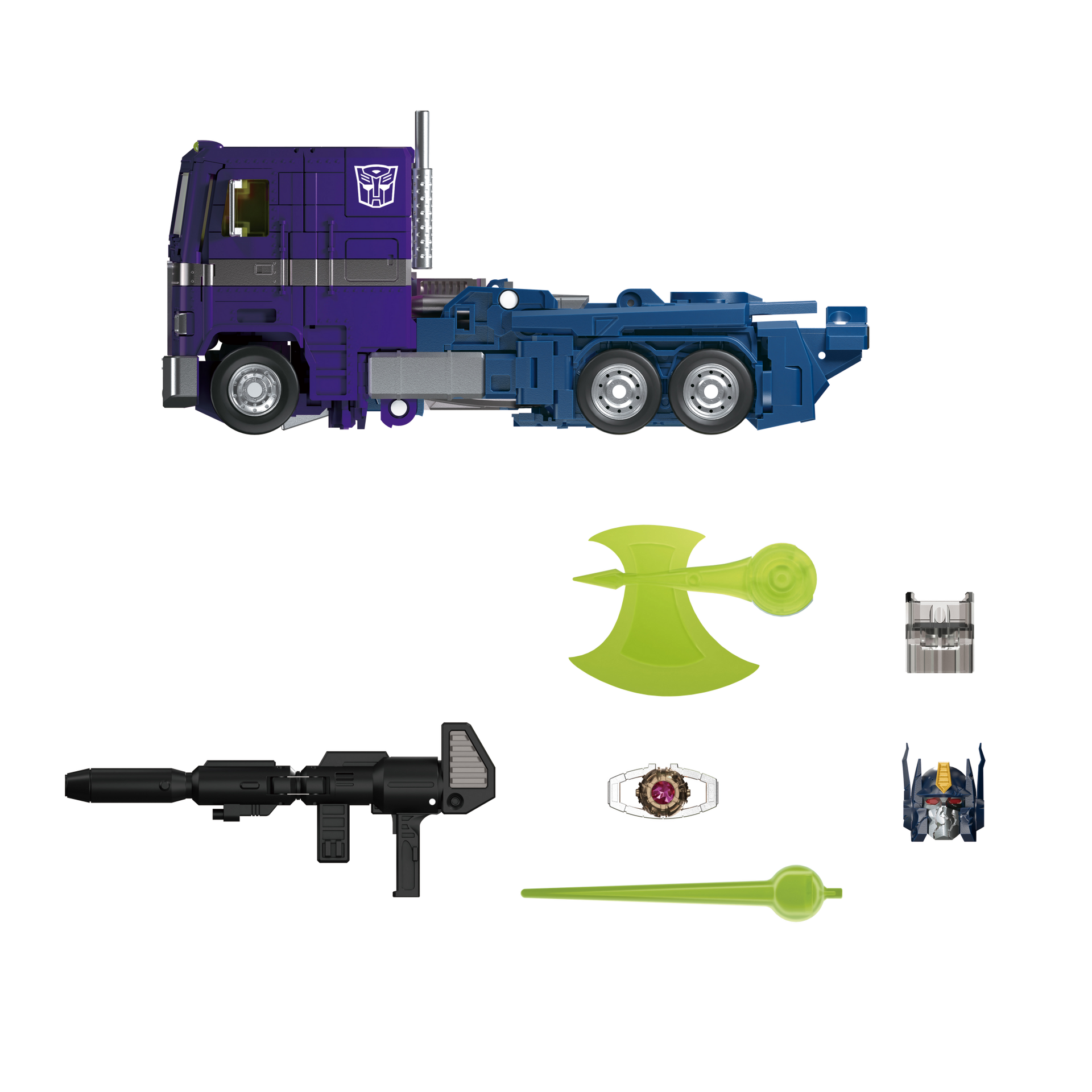 Transformers Masterpiece MPG-12 Shattered Glass Optimus Prime - Hasbro ...