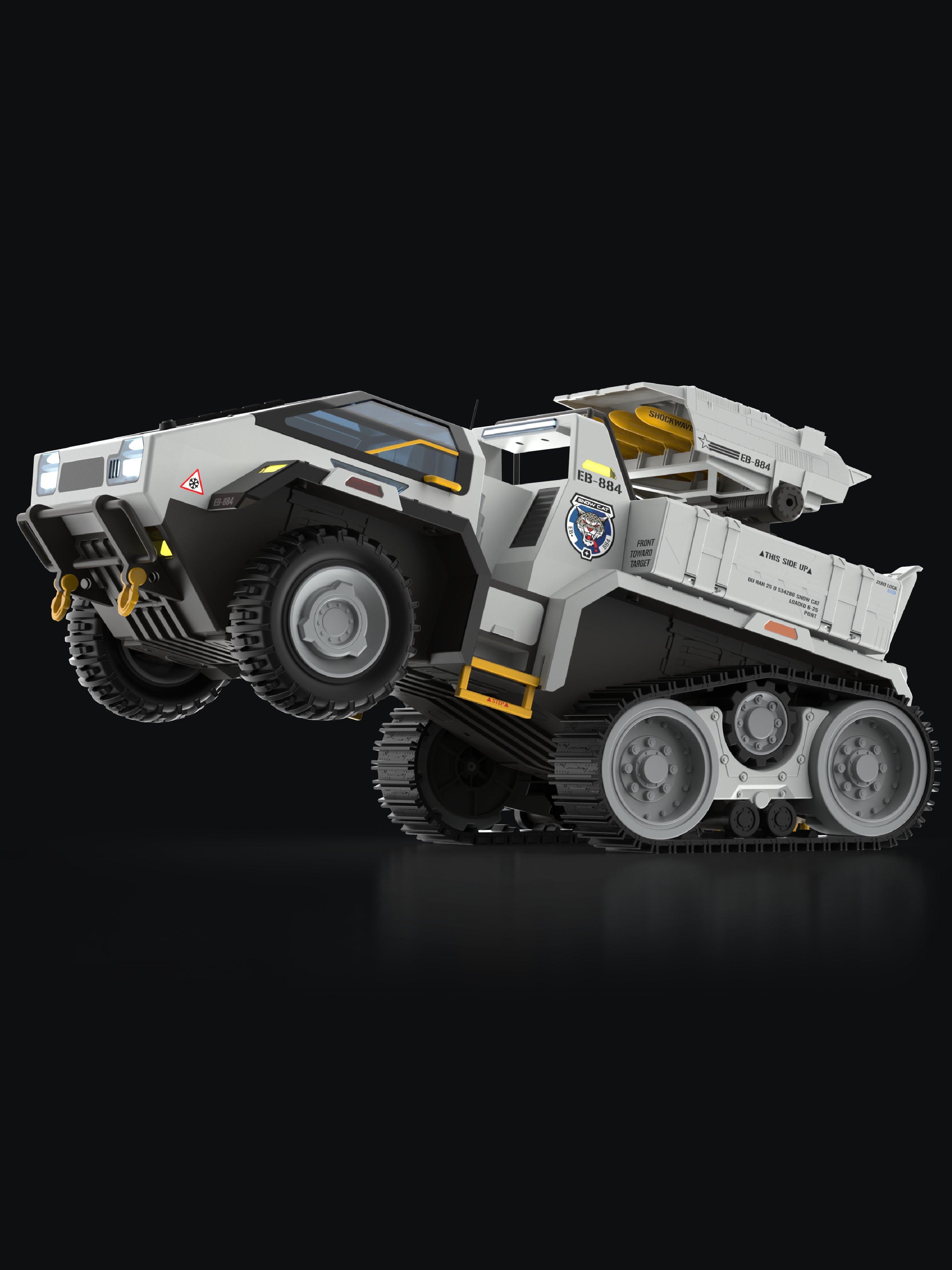 G.I. Joe Classified Series Snow C.A.T. Haslab