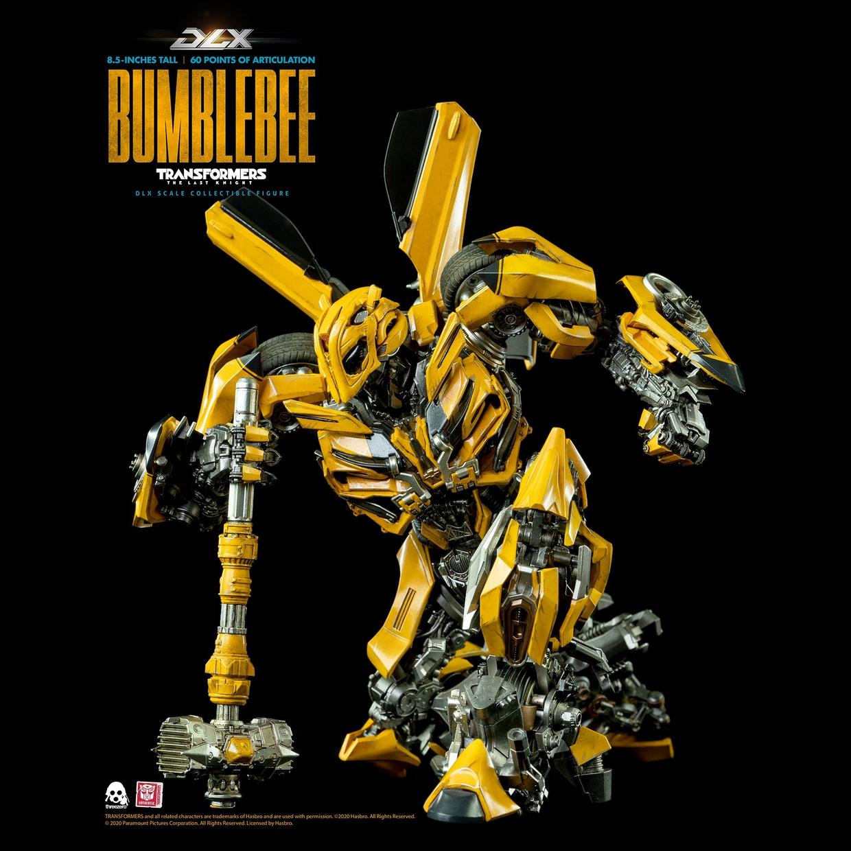 Transformers: The Last Knight - DLX Bumblebee By Threezero - Hasbro Pulse