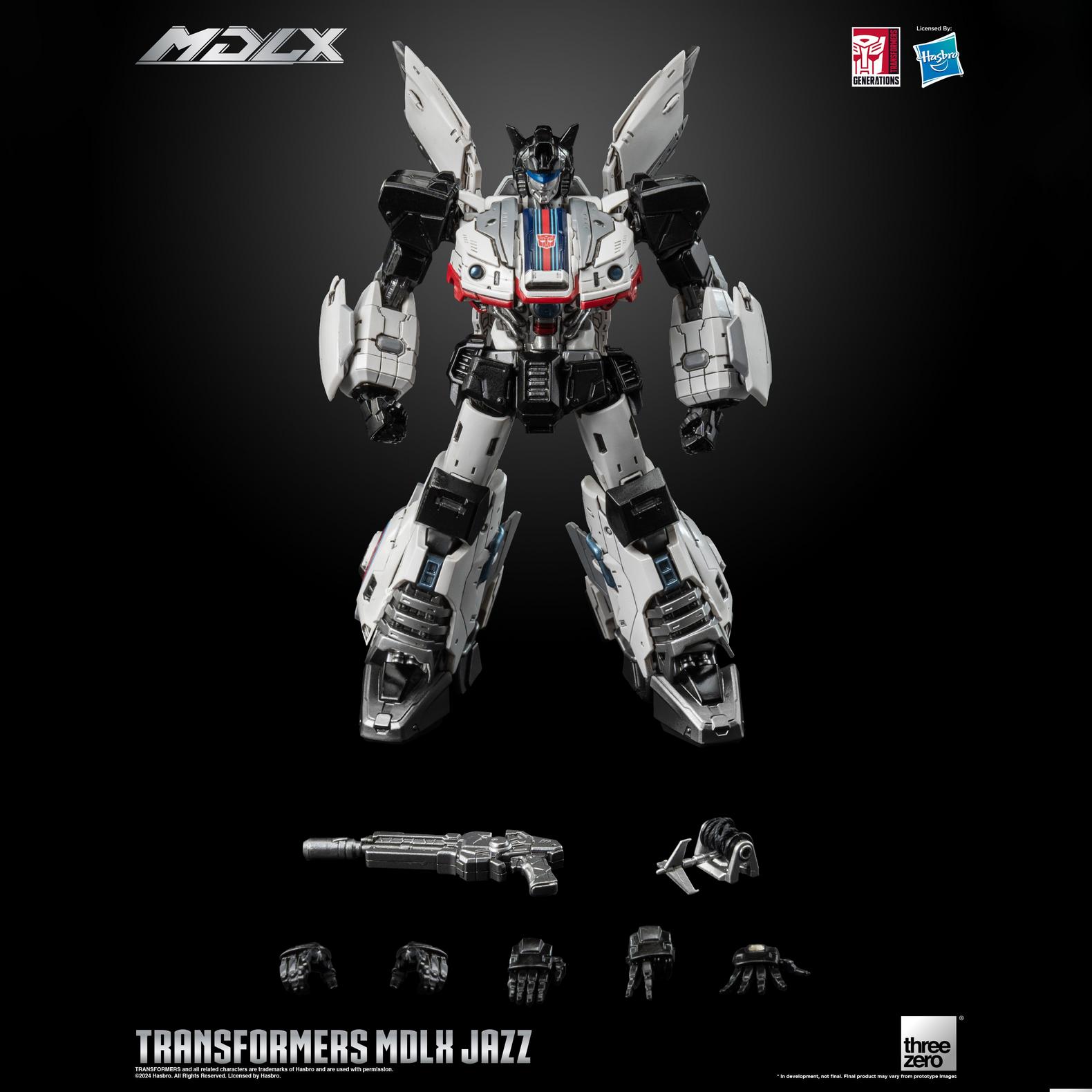 Transformers - MDLX Jazz by threezero - Hasbro Pulse