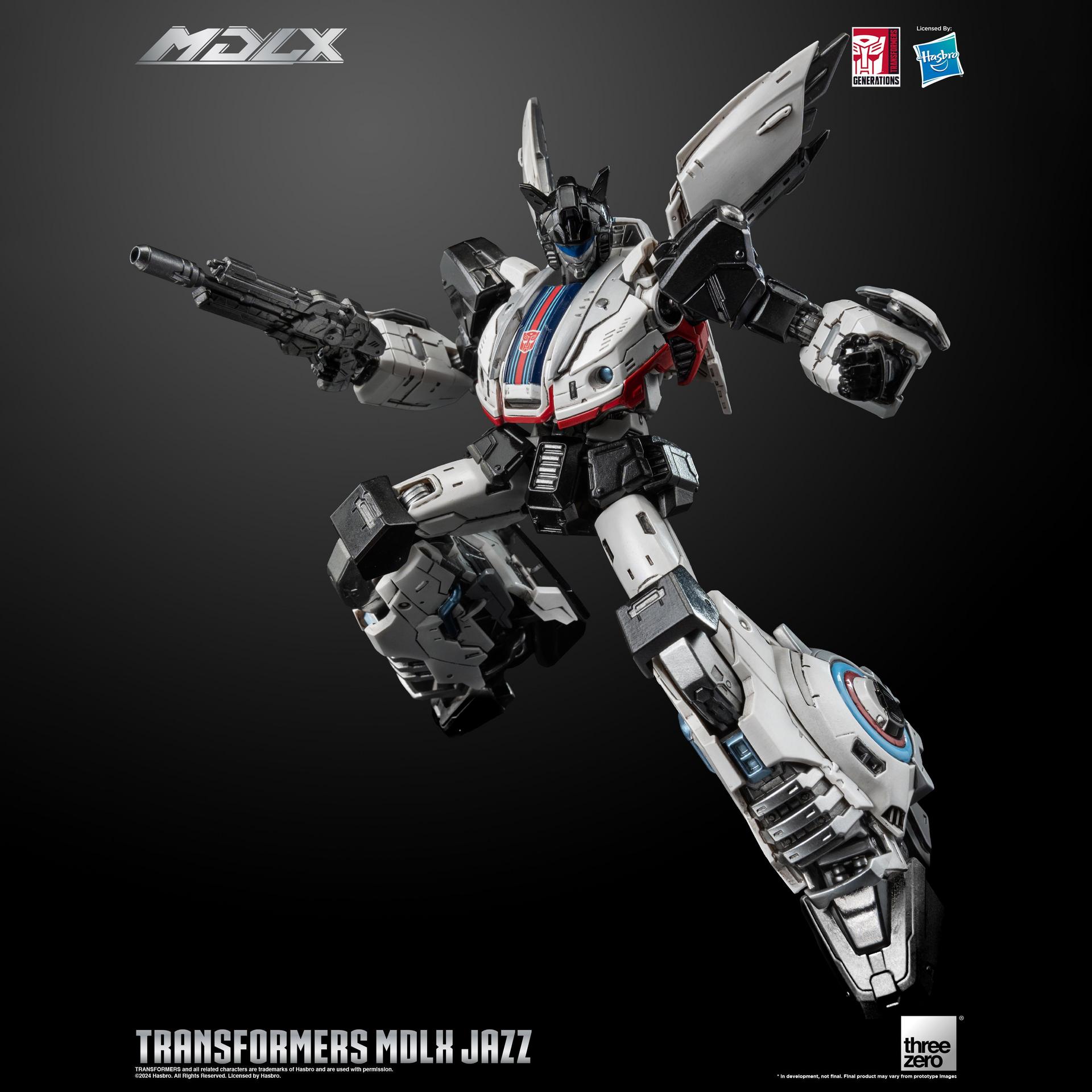 Transformers - MDLX Jazz by threezero - Hasbro Pulse