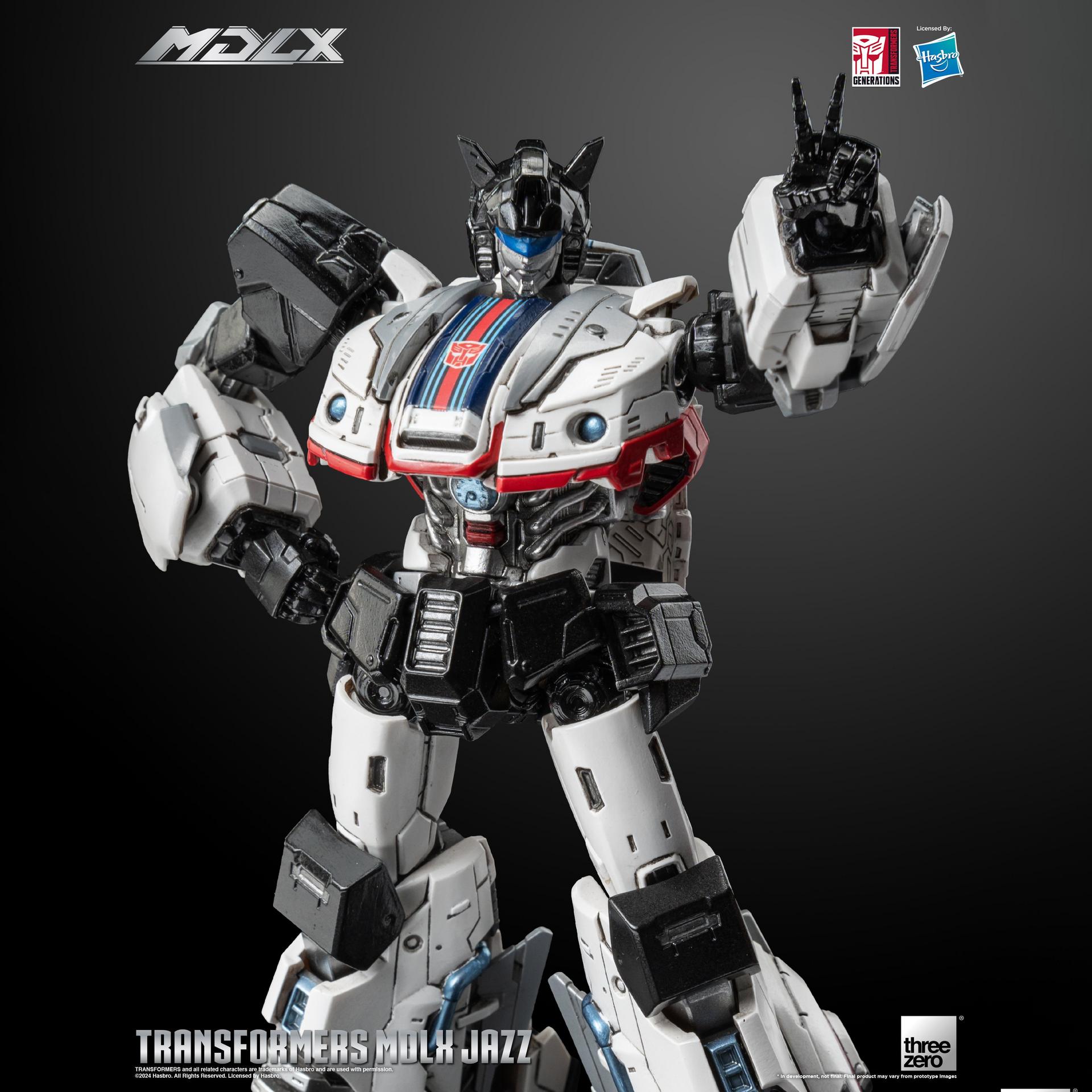 Transformers - MDLX Jazz by threezero - Hasbro Pulse