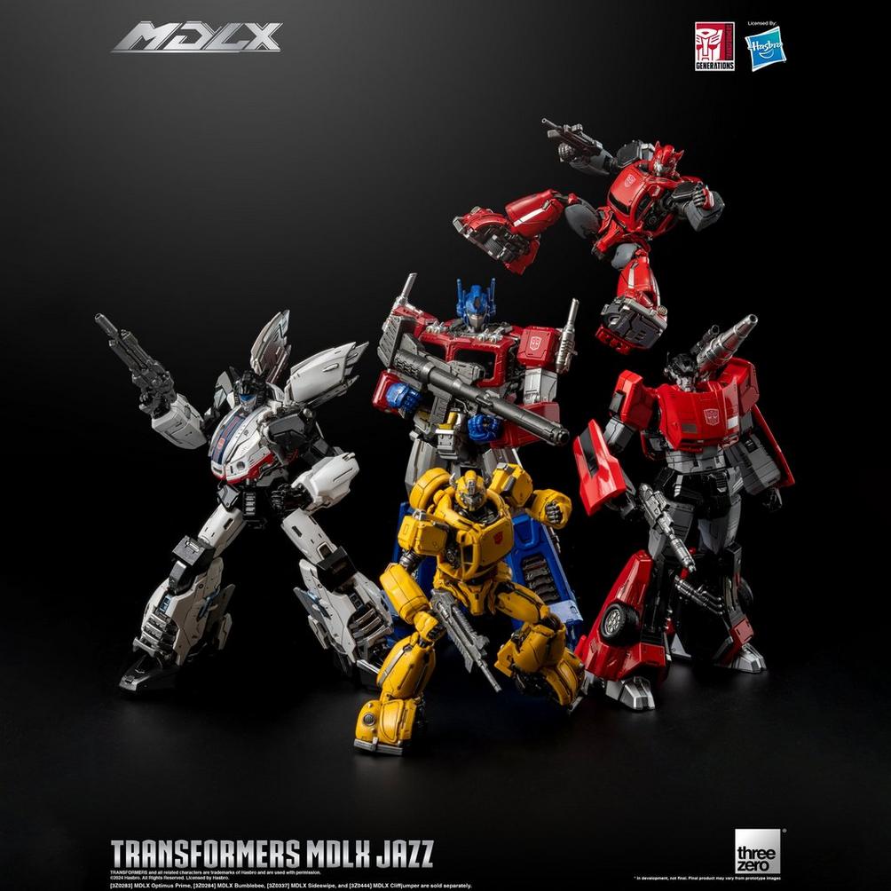 Transformers - MDLX Jazz by threezero - Hasbro Pulse