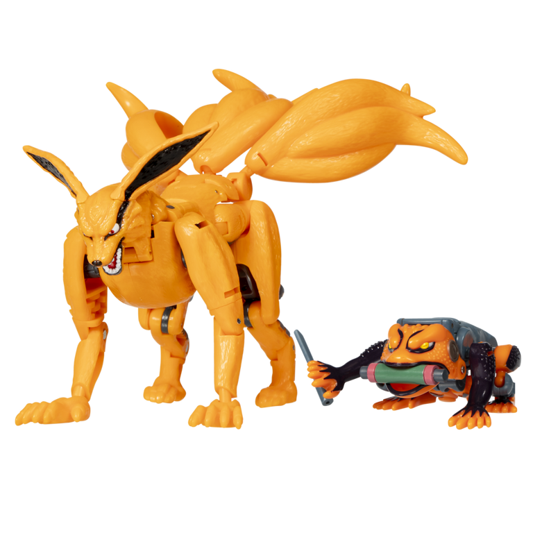 Transformers Collaborative Naruto Shippuden, Kurama & Gamakichi, Anime ...