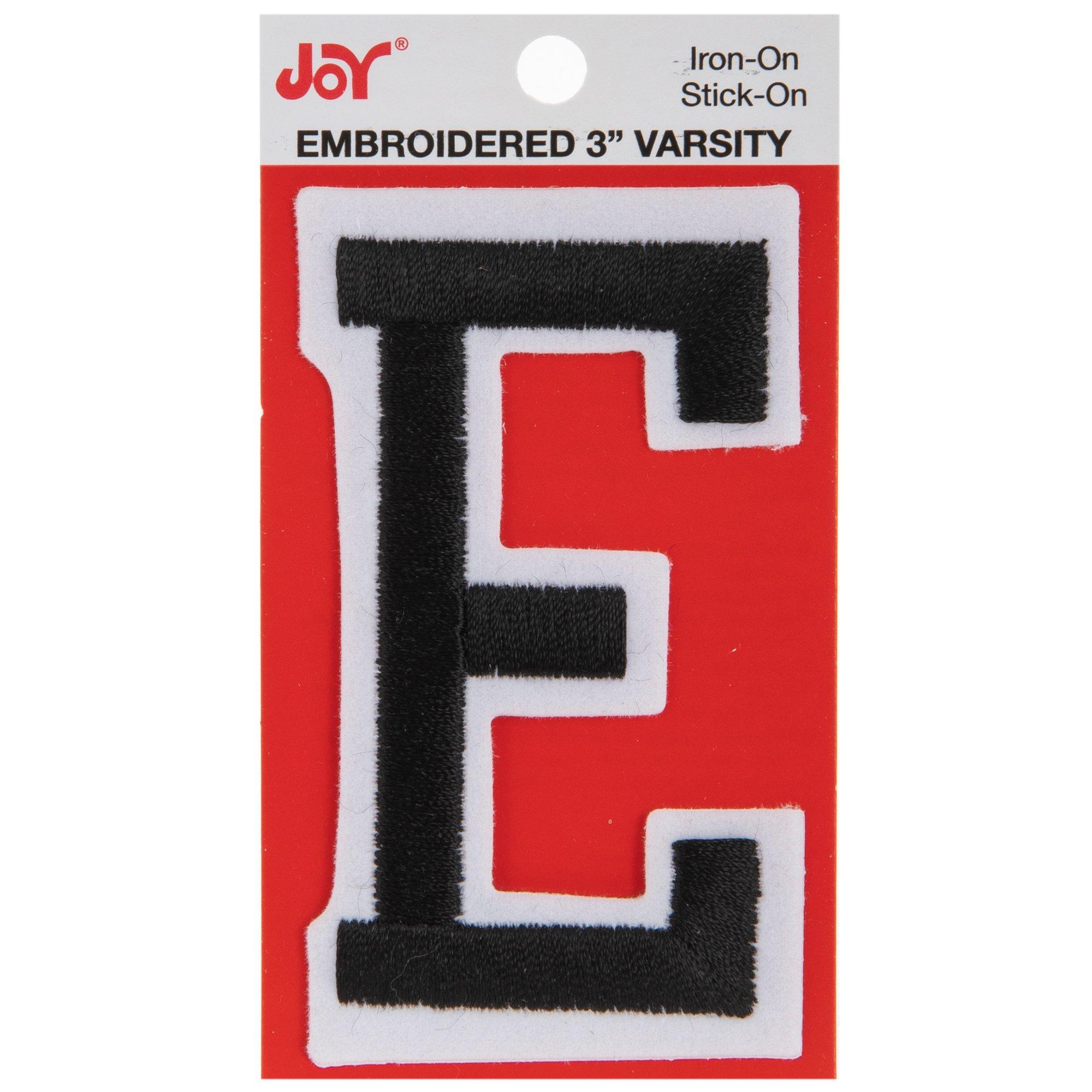 Embroidered Letter Iron-On & Sticker Patch - 3" | Hobby Lobby | 295154