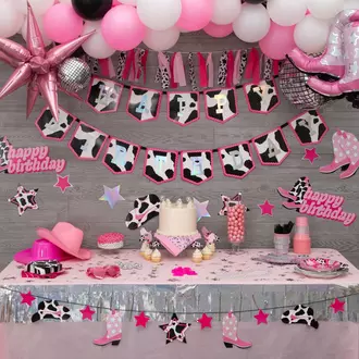 Cowgirl Disco Party Supplies & Decorations
