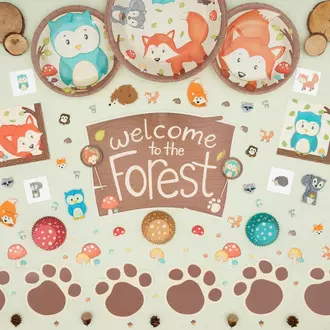 Woodland Animals Birthday Party Supplies & Decorations