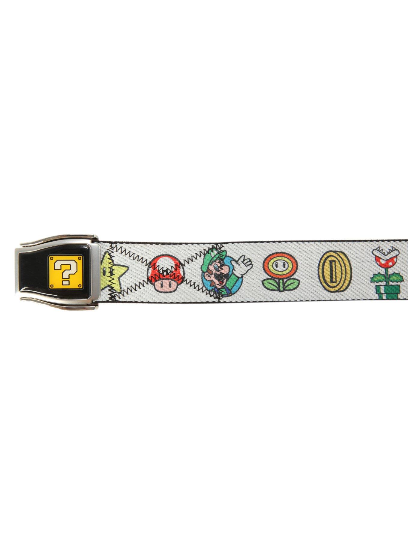 Nintendo Super Mario Bros. Airline Belt | Hot Topic