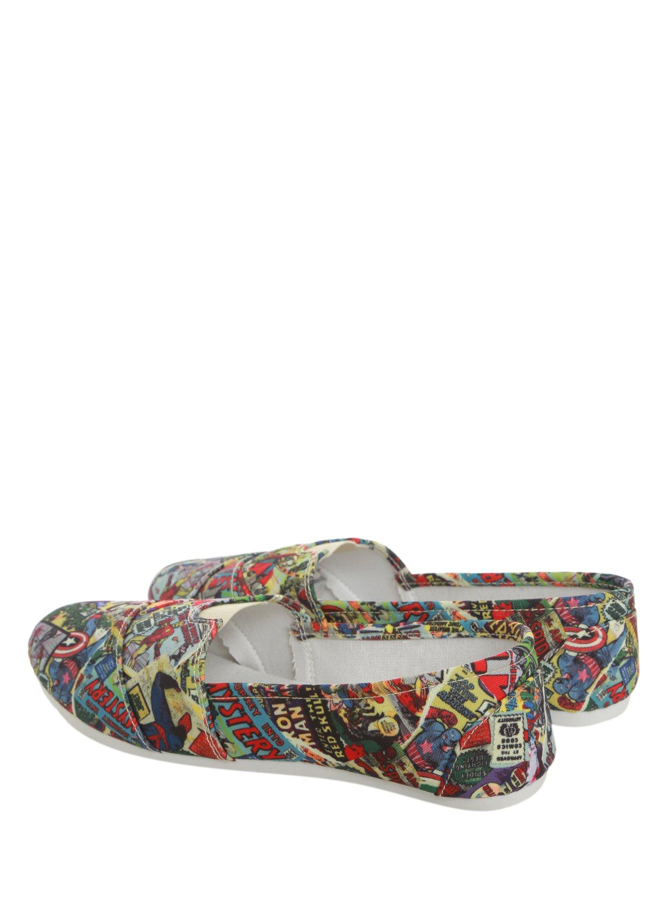 Marvel Collage Flats | Hot Topic