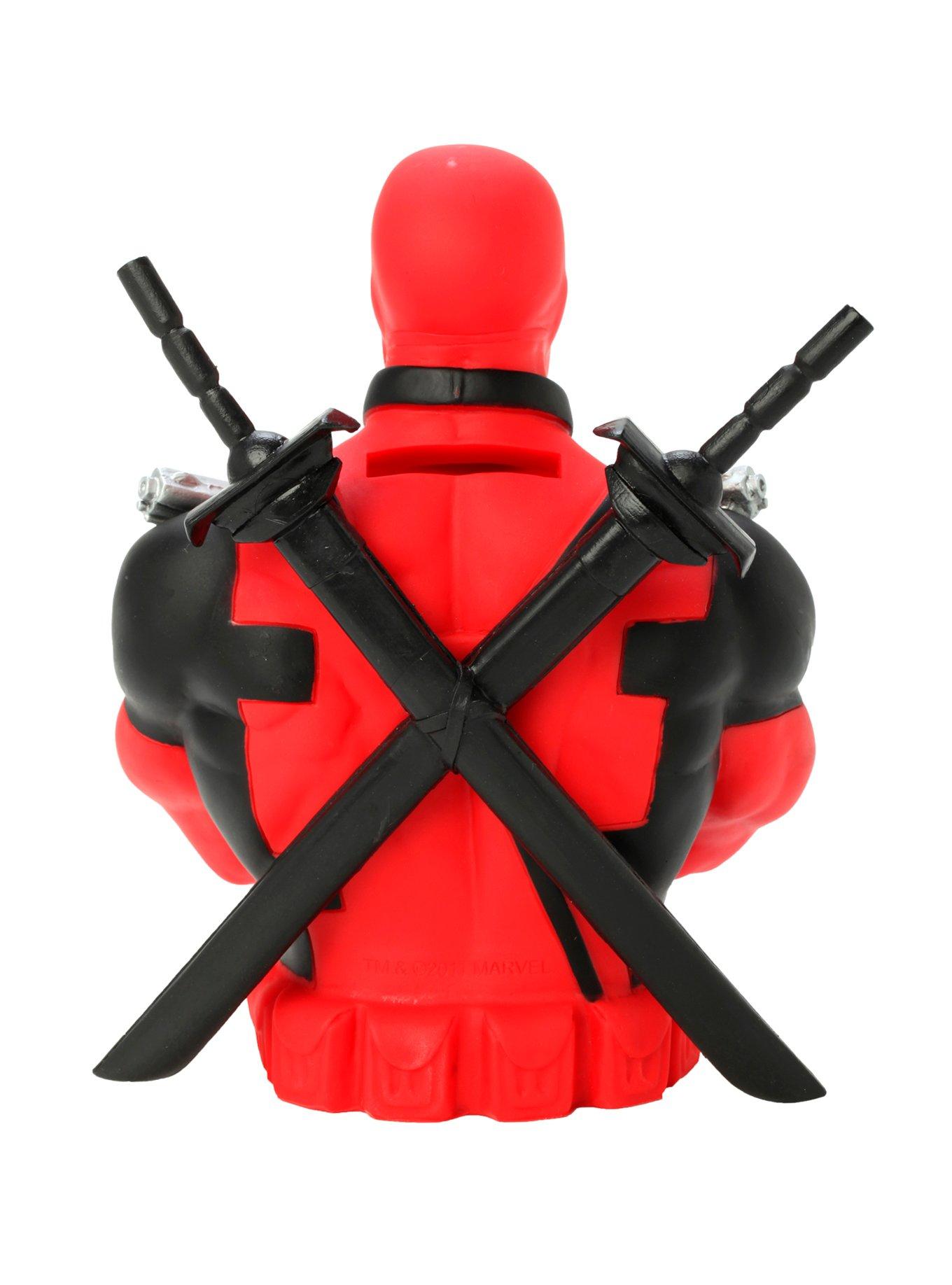 Marvel Universe Deadpool Bust Coin Bank | Hot Topic