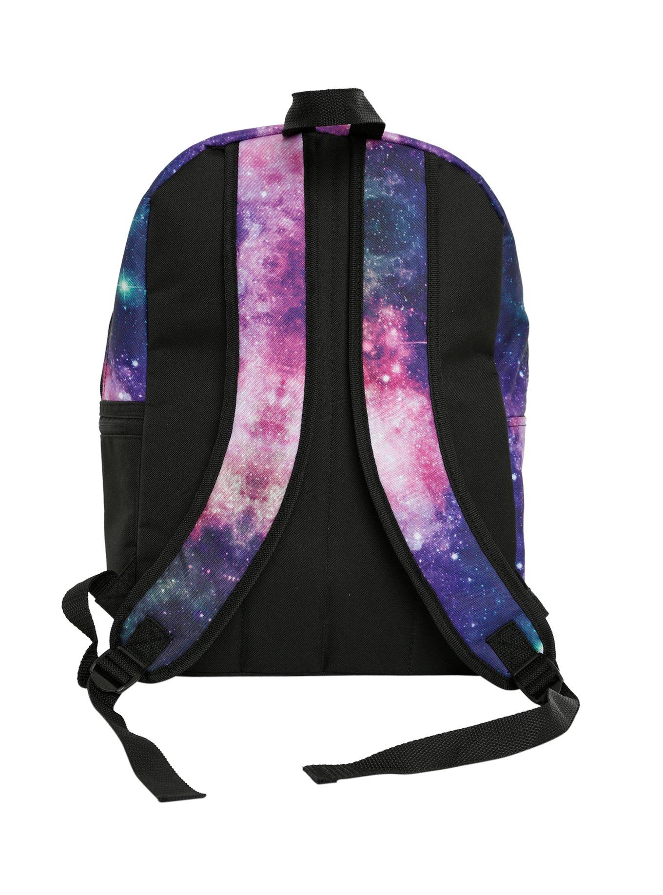 Blue & Purple Galaxy Print Backpack | Hot Topic