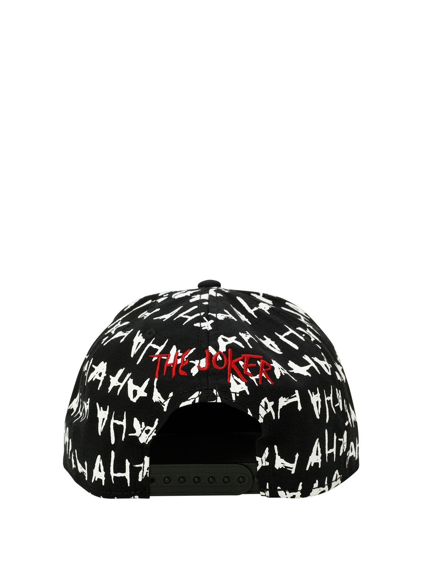 DC Comics The Dark Knight Rises The Joker Hahaha Snapback Hat | Hot Topic
