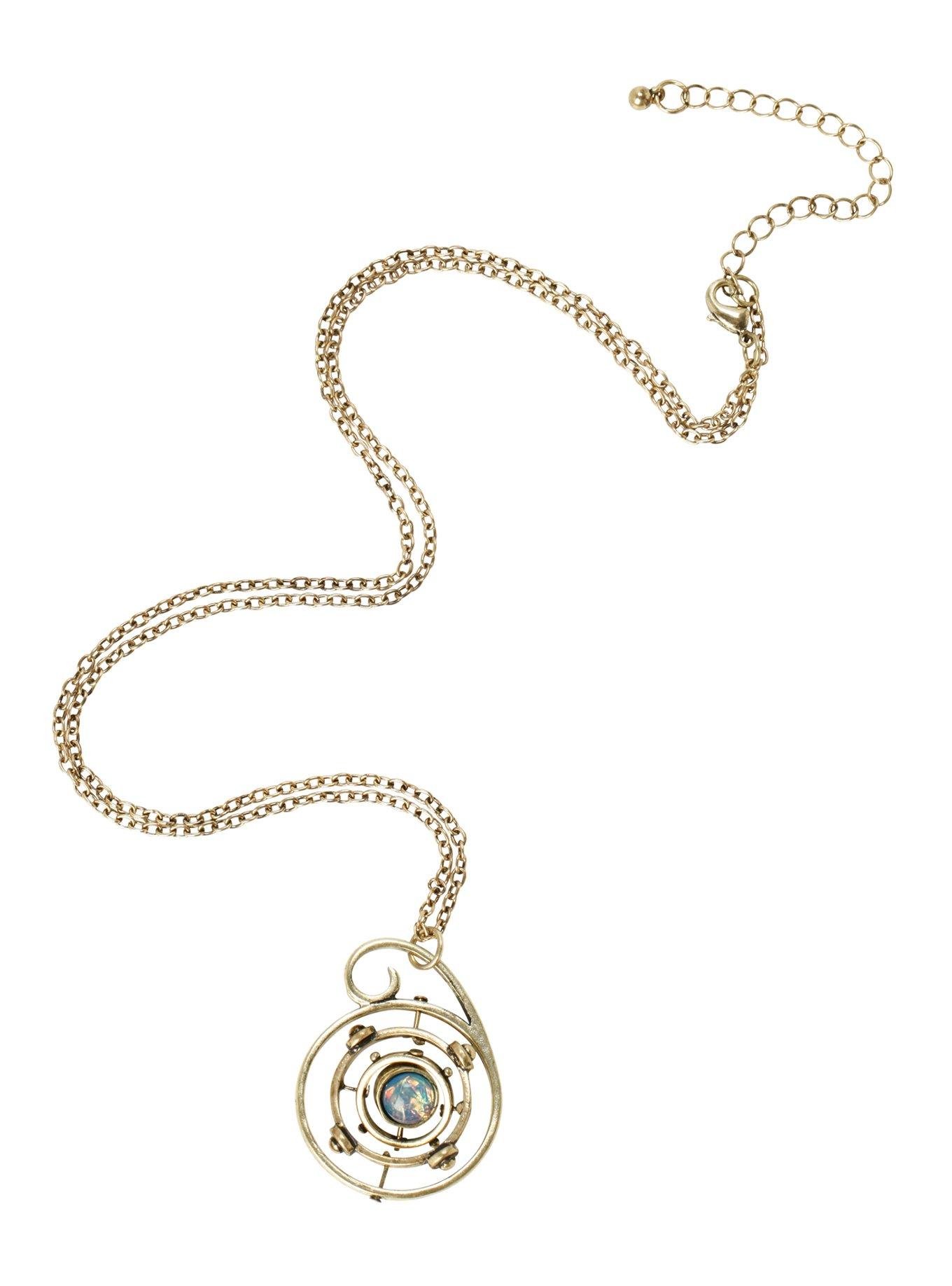 LOVEsick Spinning Circles Long Necklace | Hot Topic