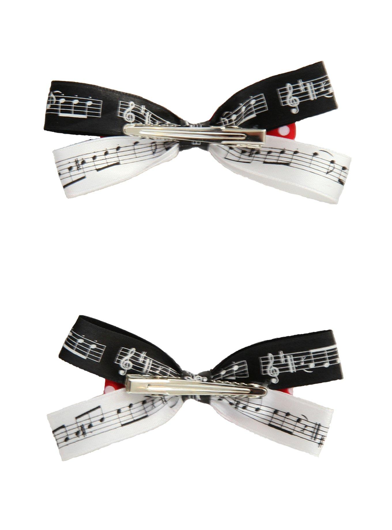 LOVEsick Music Hair Bow 2 Pack | Hot Topic