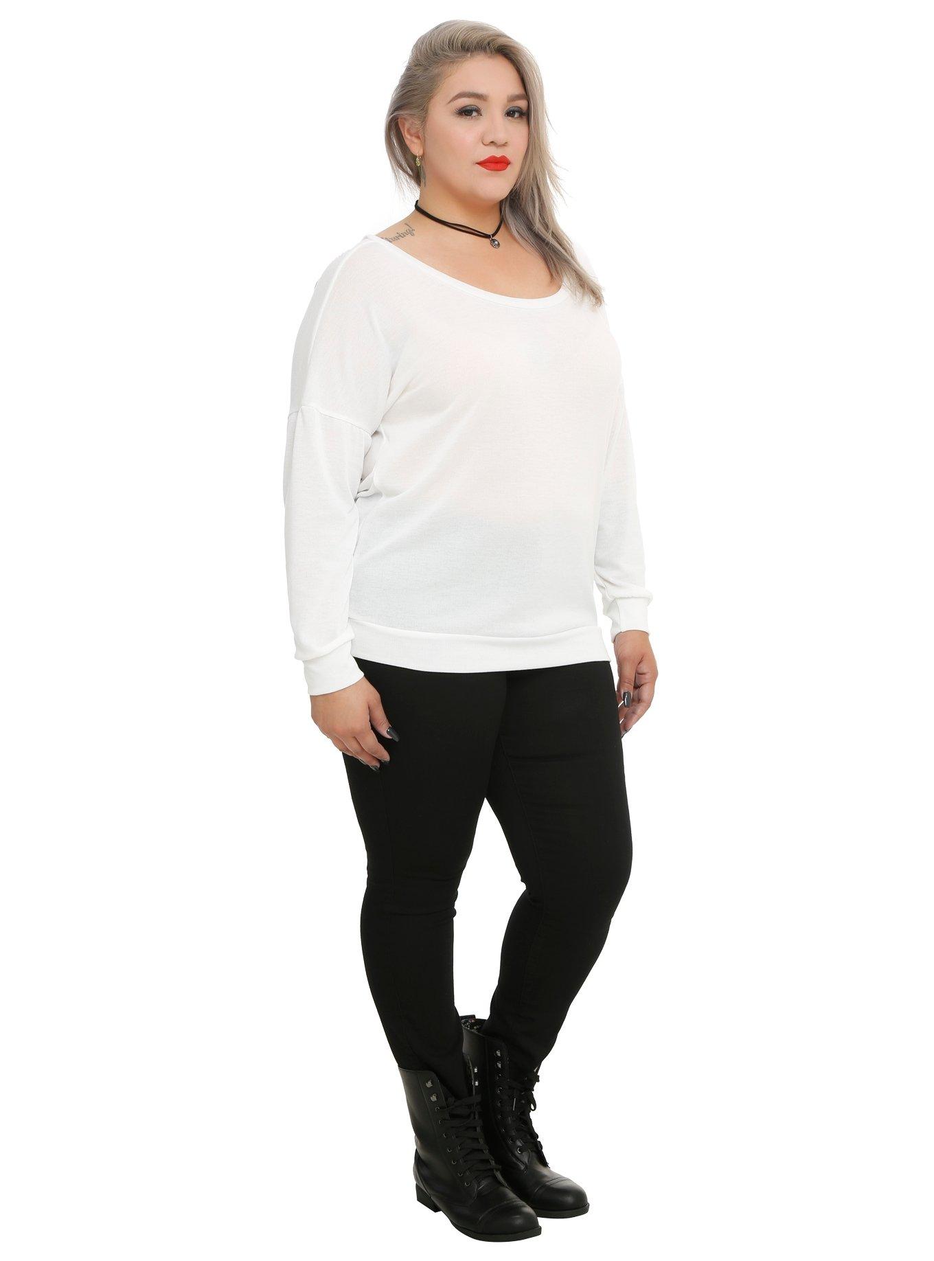 Angel Wings Back Top Plus Size | Hot Topic