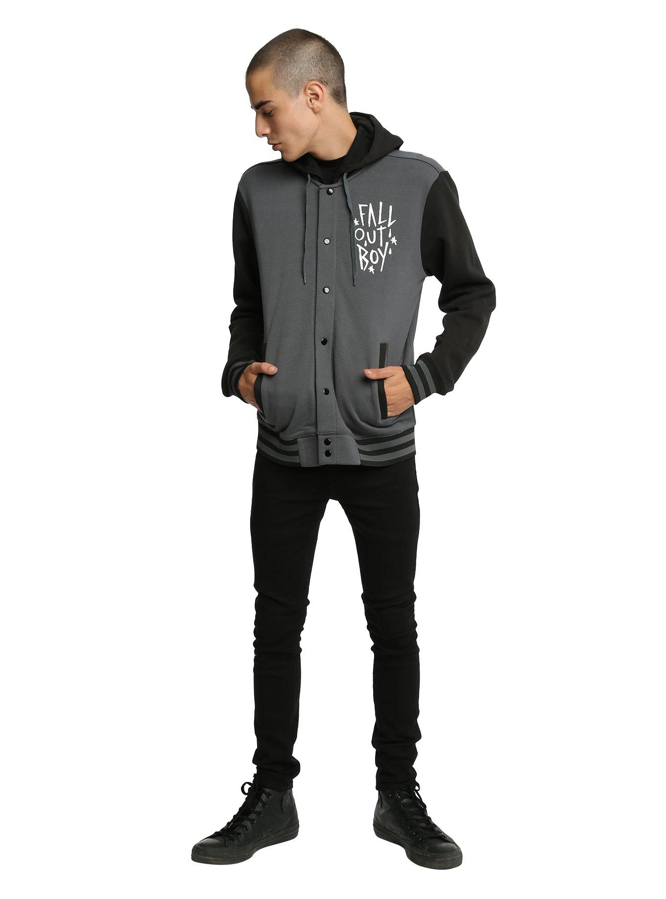 Fall Out Boy Skull Varsity Jacket | Hot Topic