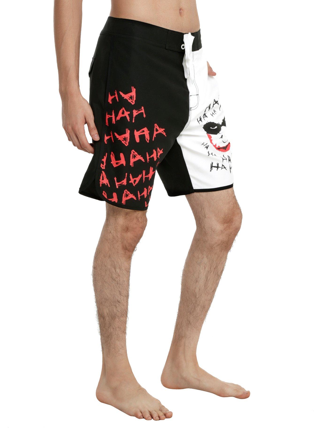DC Comics The Joker HAHA Swim Trunks | Hot Topic