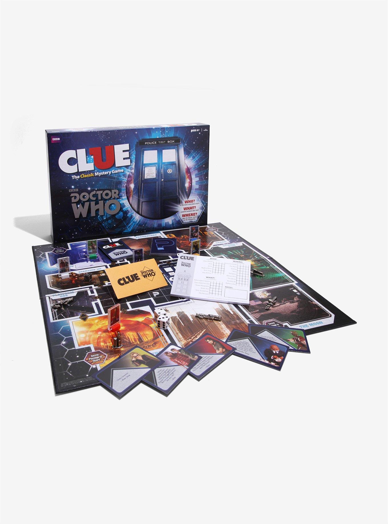 Doctor Who Clue Board Game | BoxLunch
