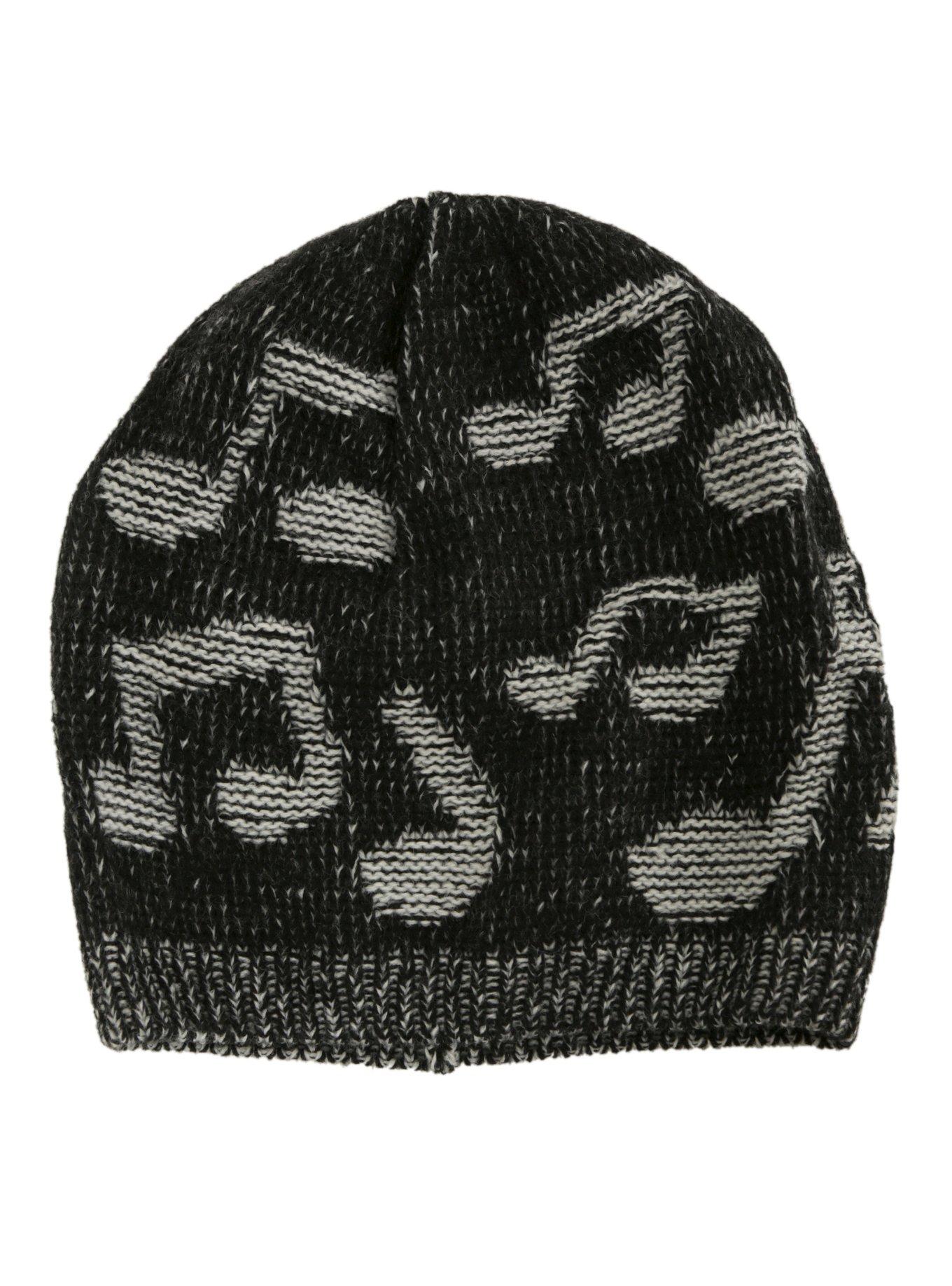 Music Notes Knit Beanie | Hot Topic