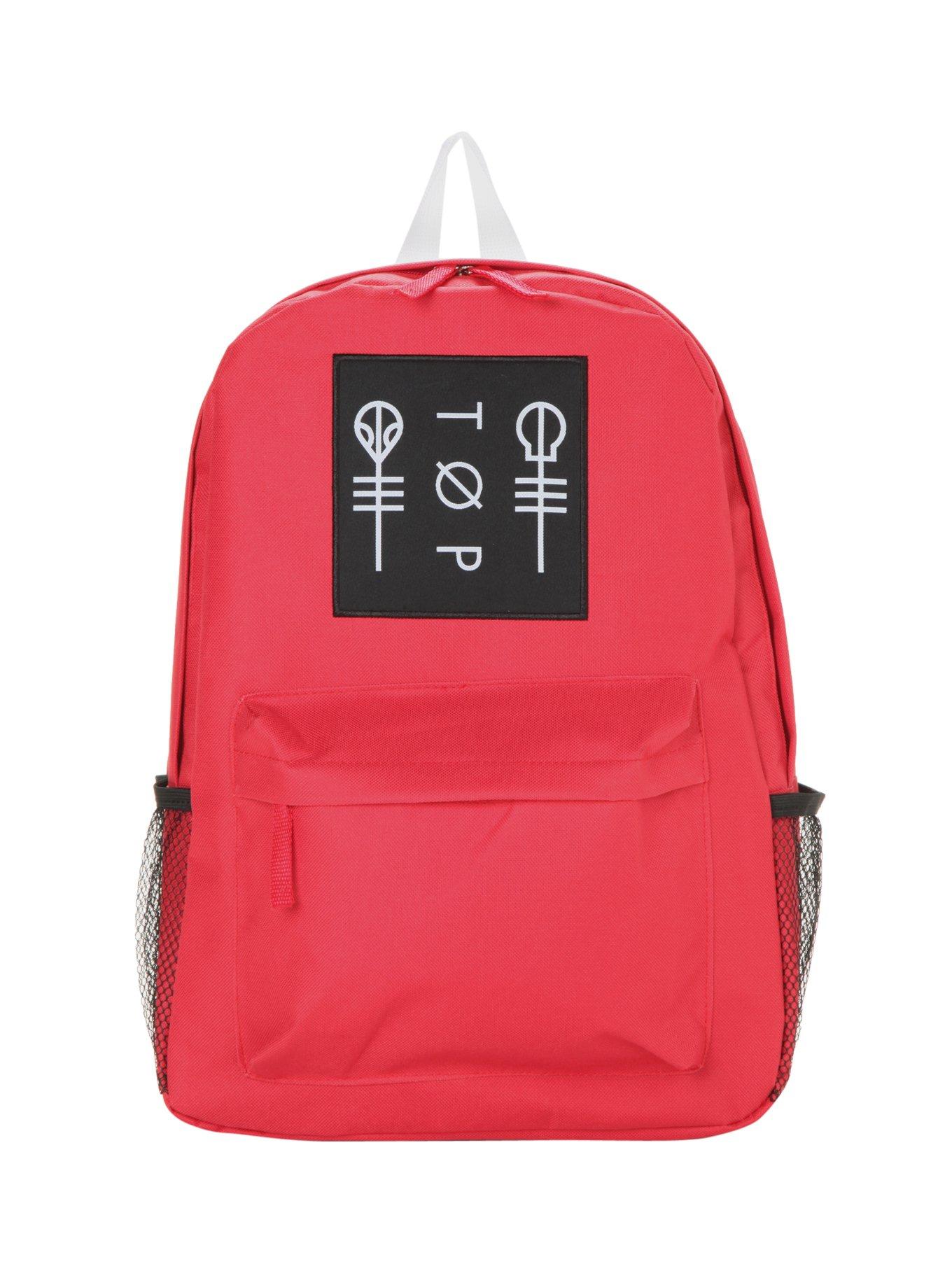 Twenty One Pilots Red Backpack | Hot Topic