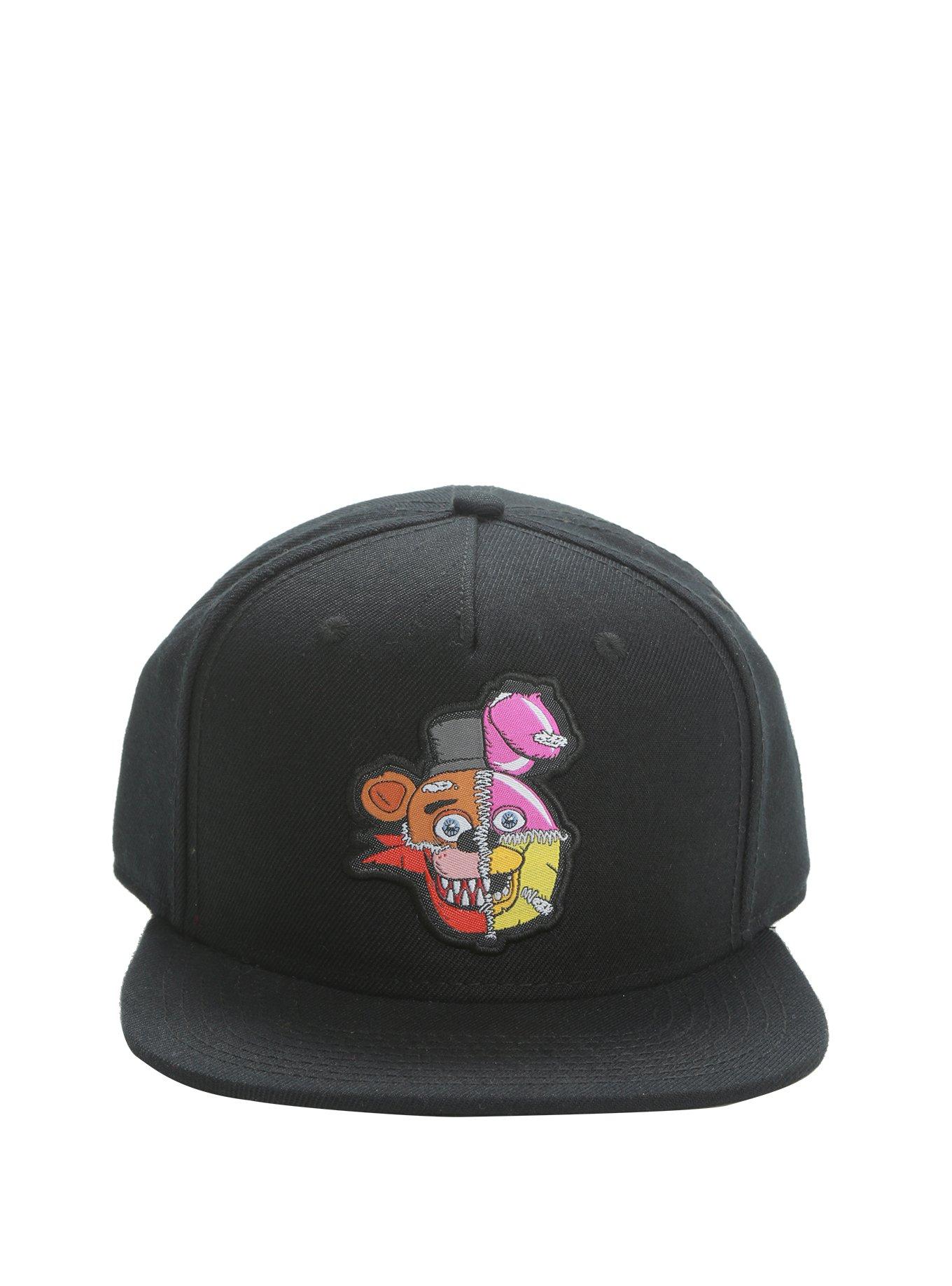 Five Nights At Freddy's Stitched Character's Snapback Hat | Hot Topic