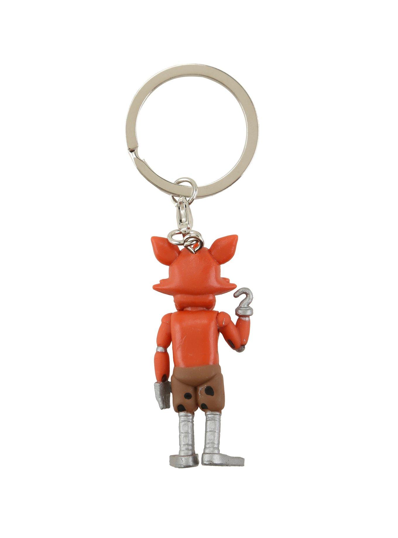 Five Nights At Freddy’s Foxy 3D Mold Key Chain | Hot Topic