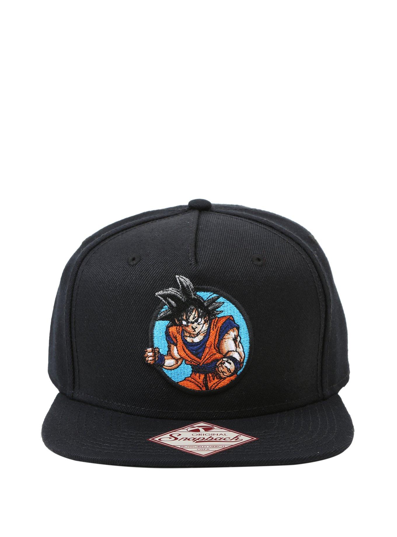 Dragon Ball Z Goku Embroidered Snapback Hat | Hot Topic