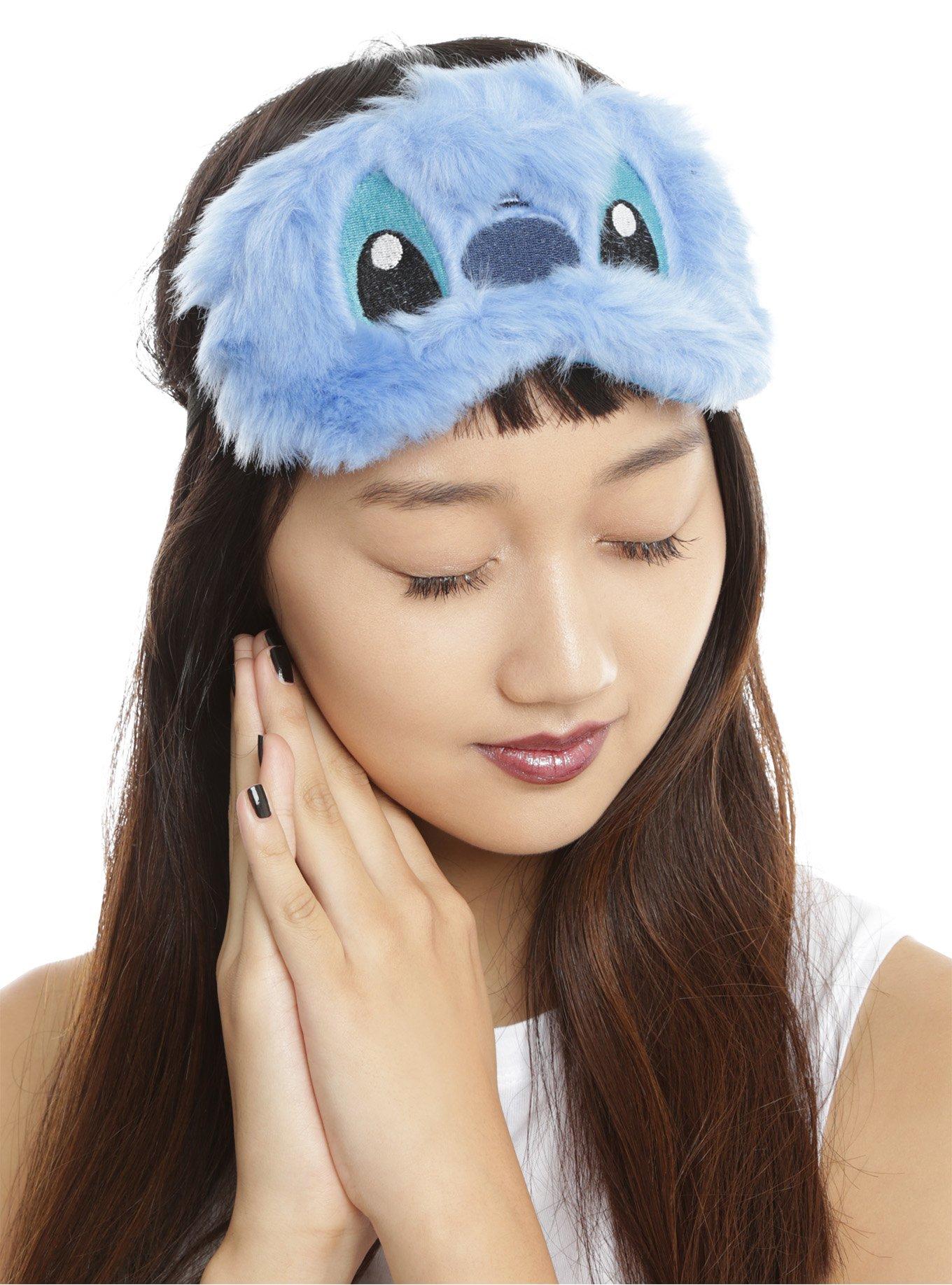 Disney Lilo & Stitch Fuzzy Sleep Mask | Hot Topic