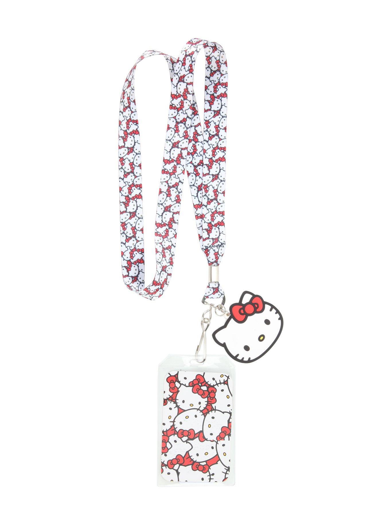 Hello Kitty Face Print Lanyard | Hot Topic