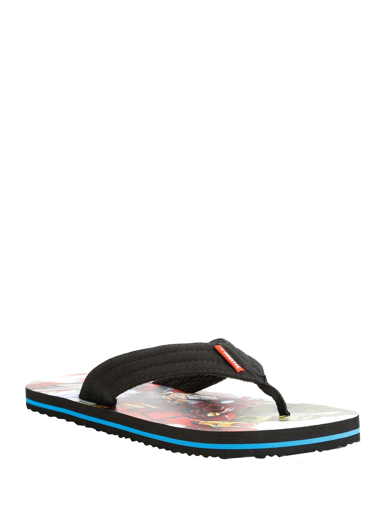 Marvel Avengers Mens Flip Flop | Hot Topic