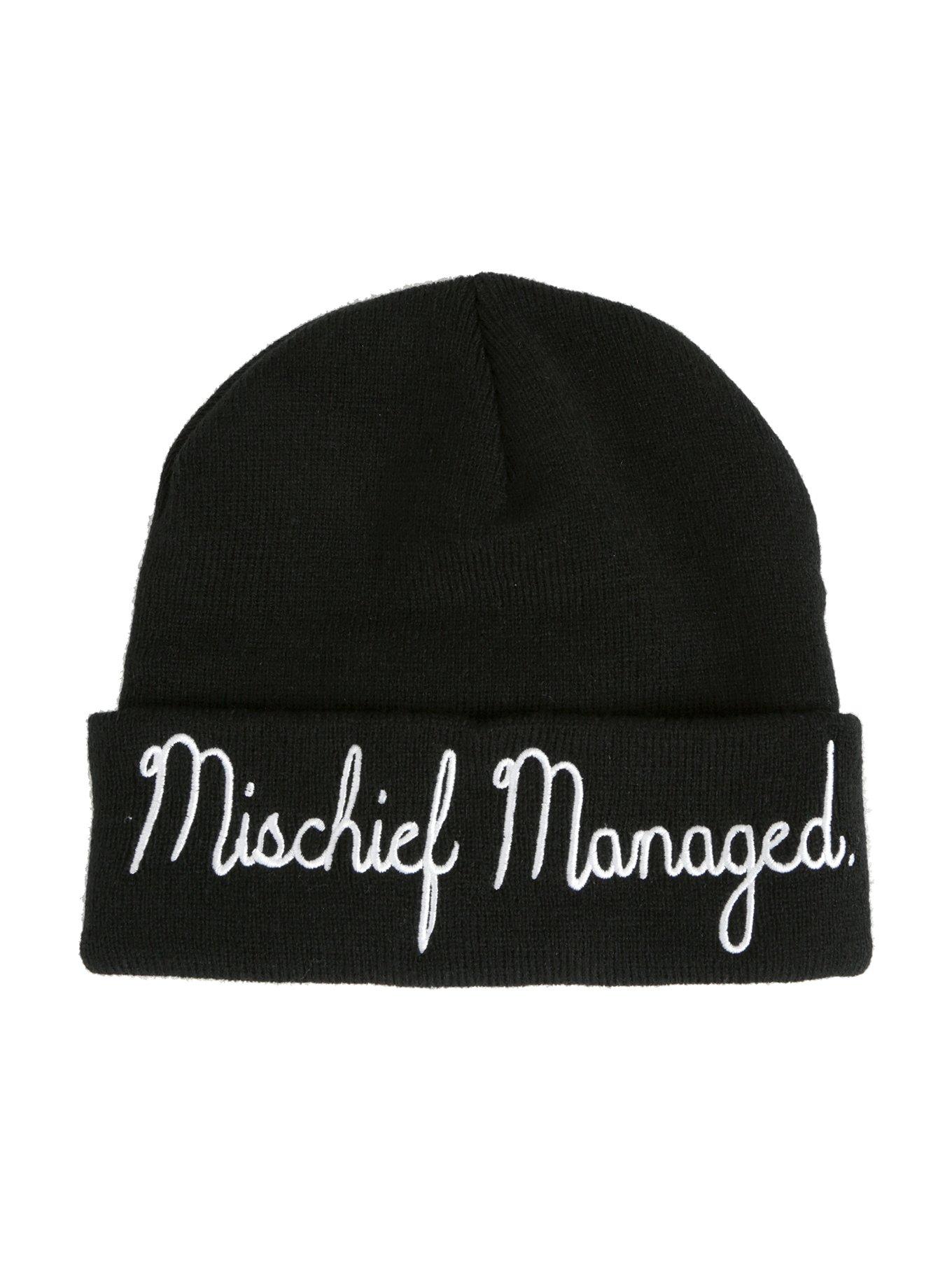 Harry Potter Mischief Managed Watchman Beanie | Hot Topic