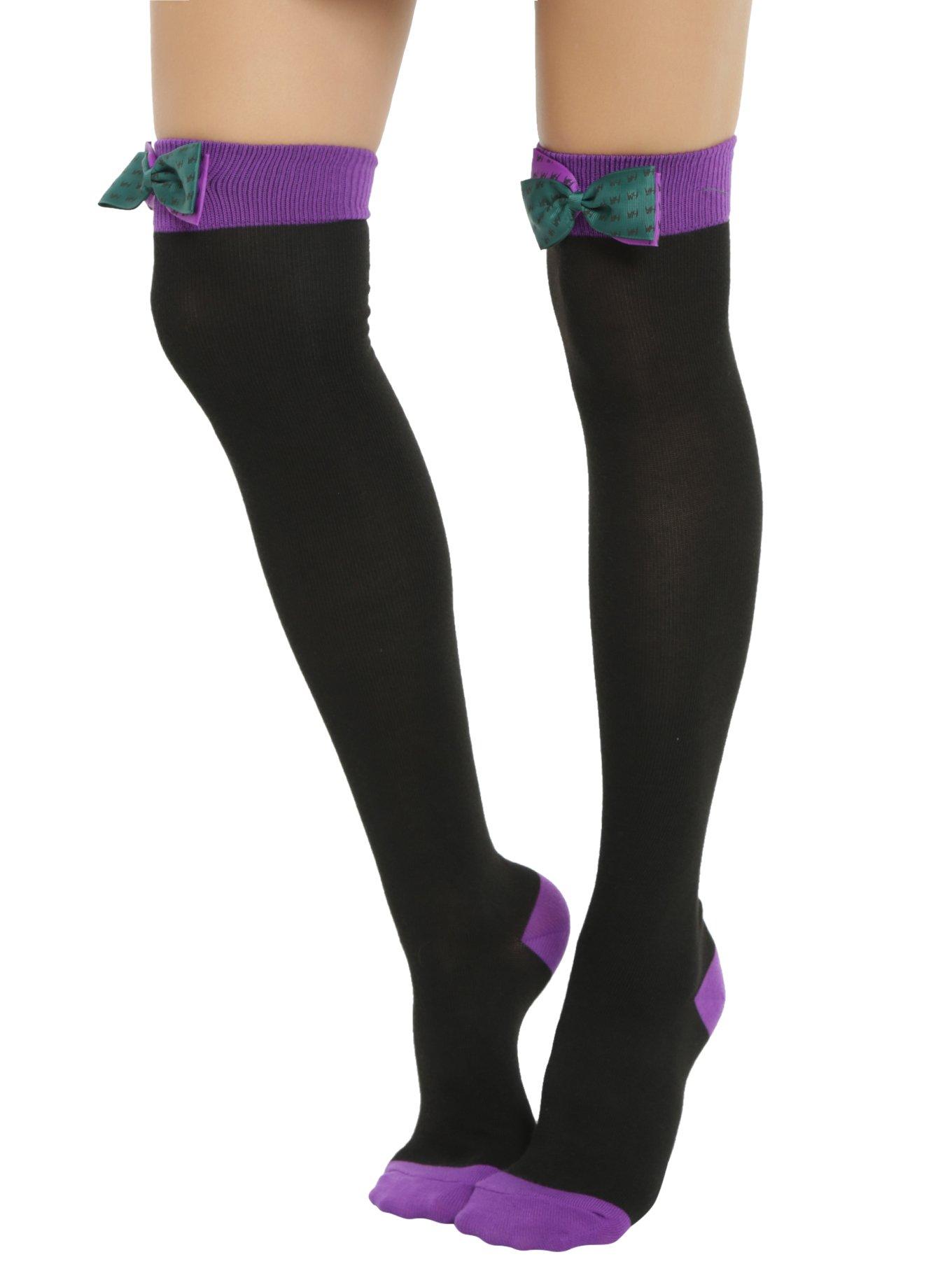 DC Comics Joker Over-The-Knee Cosplay Socks | Hot Topic