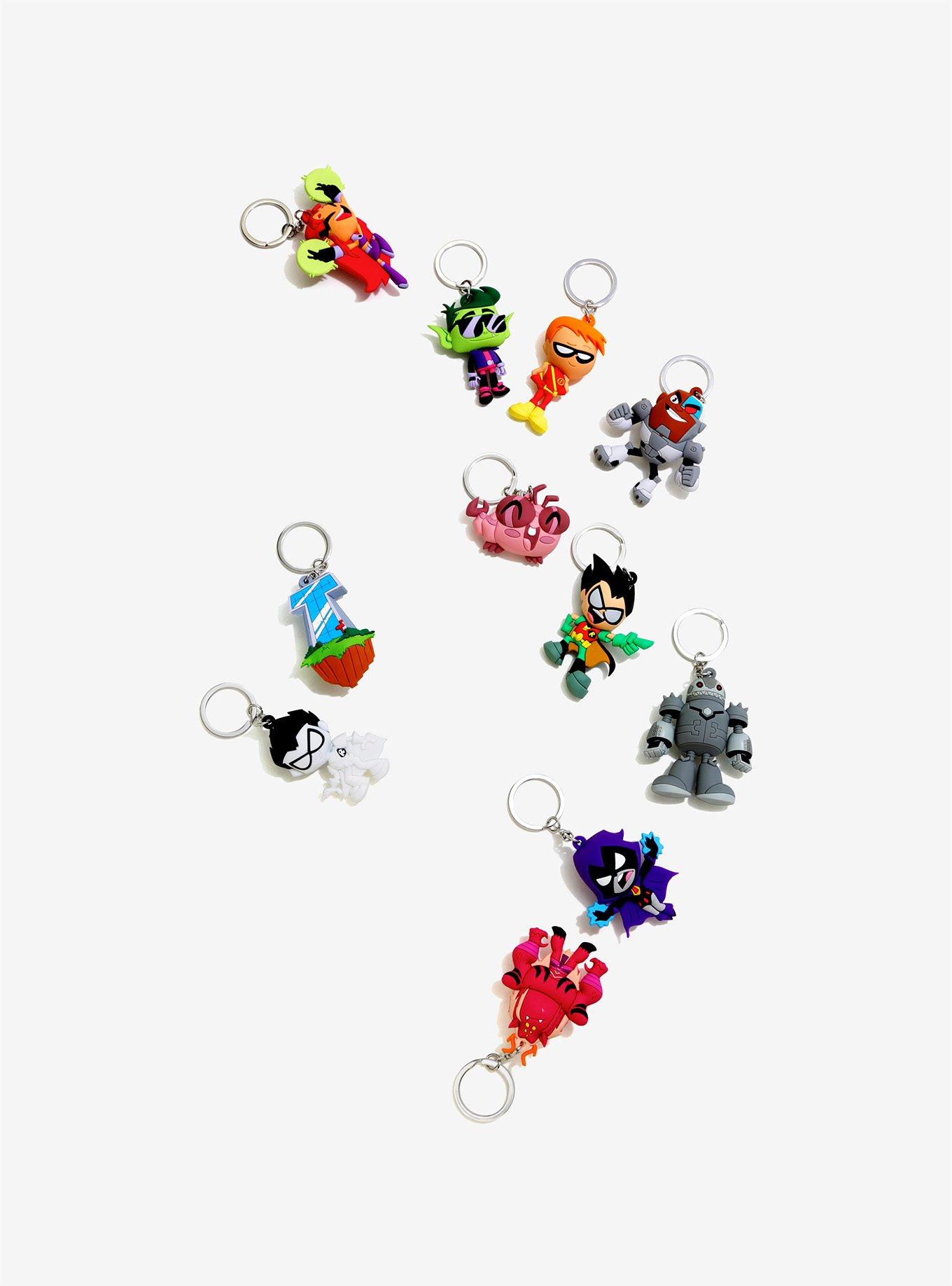 Teen Titans Go Figural Key Chain Blind Bag | BoxLunch