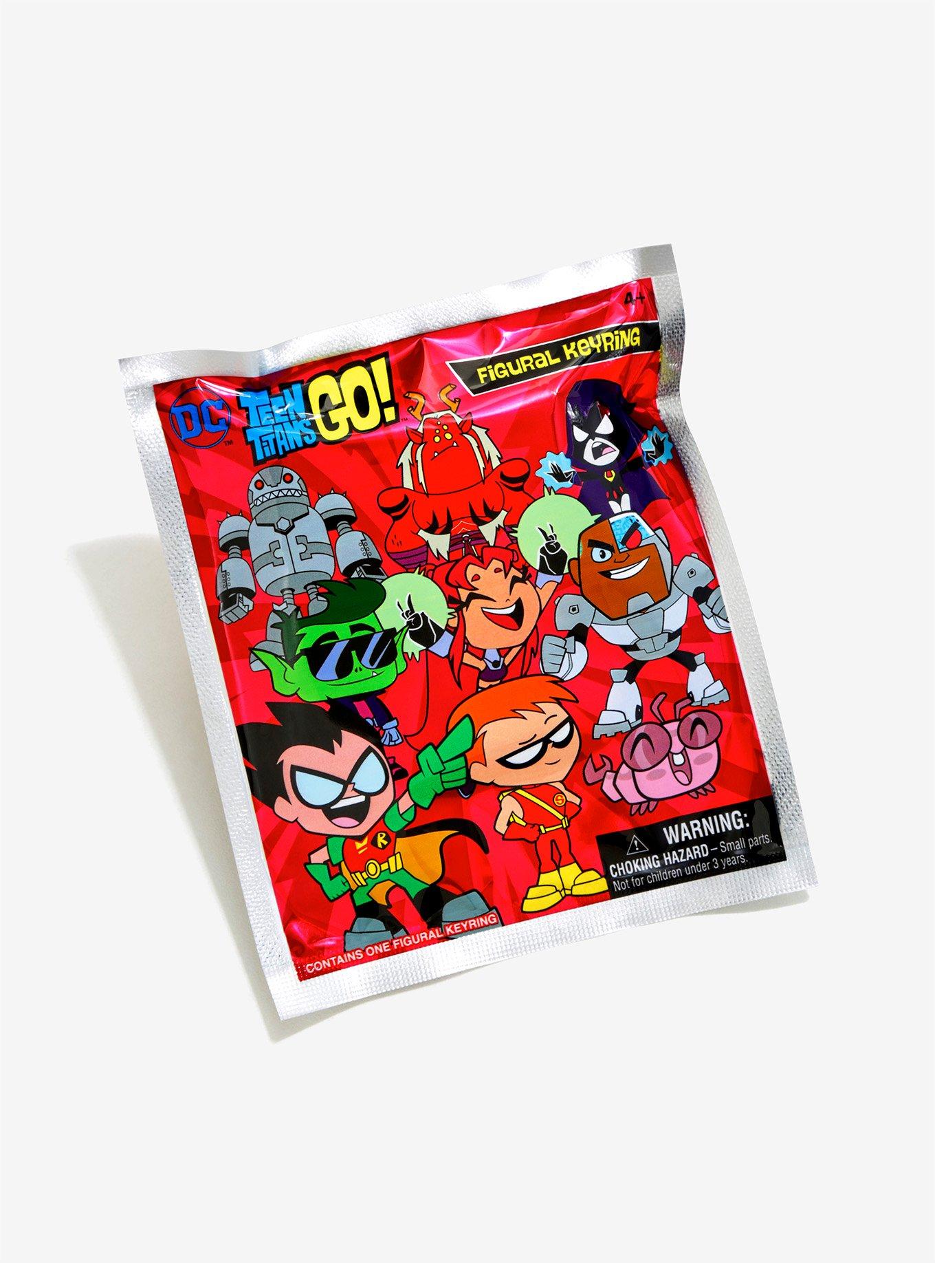 Teen Titans Go Figural Key Chain Blind Bag | BoxLunch