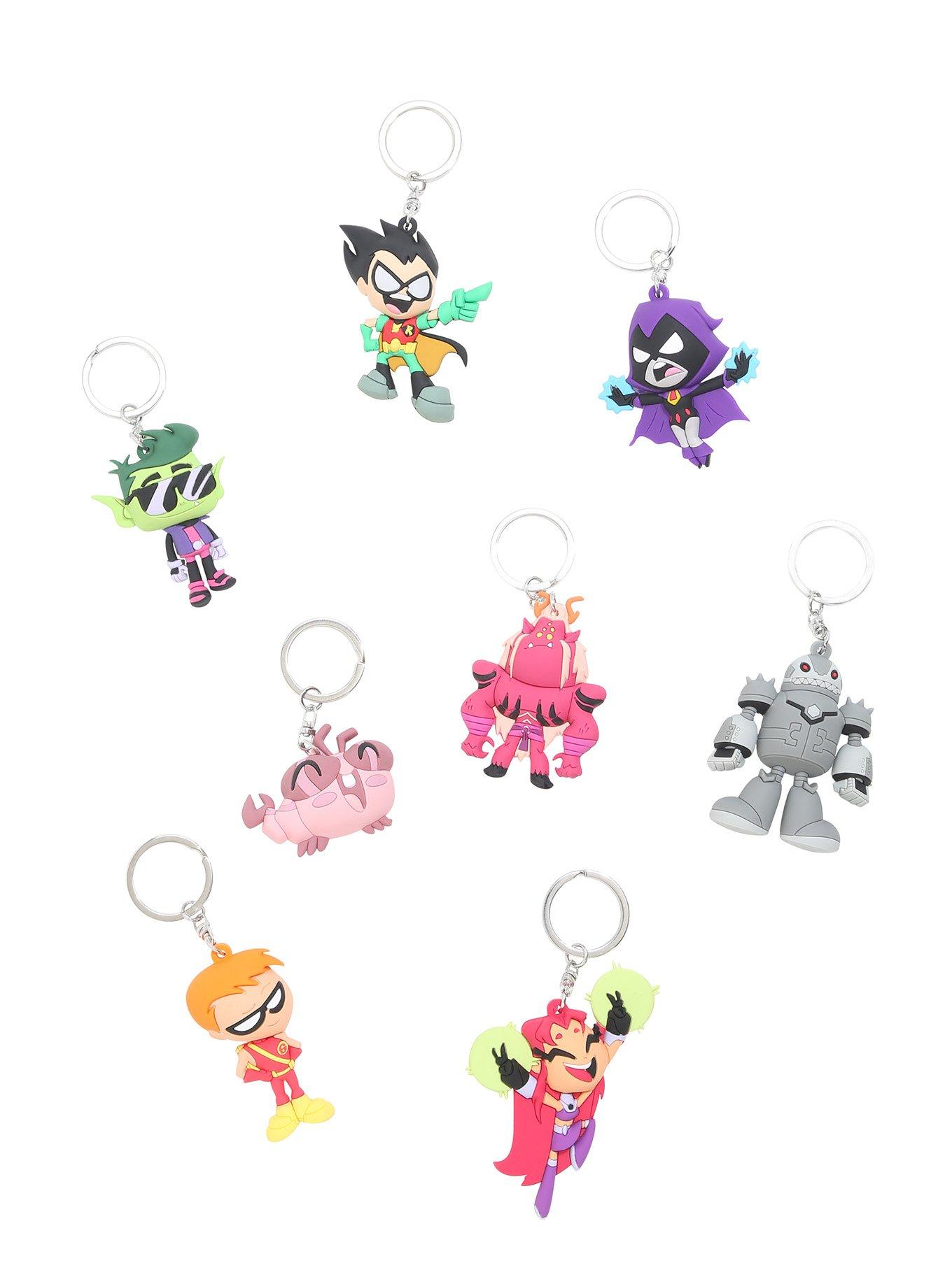 DC Comics Teen Titans Go! Key Chain Figure Blind Bag | Hot Topic