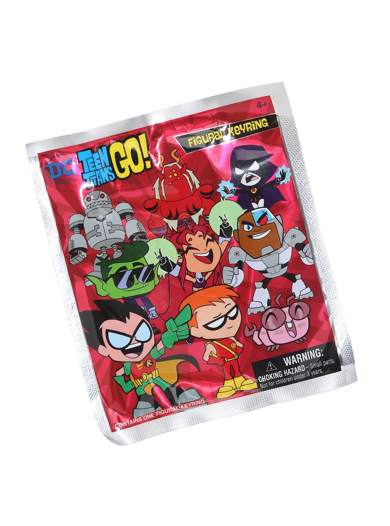 DC Comics Teen Titans Go! Key Chain Figure Blind Bag | Hot Topic