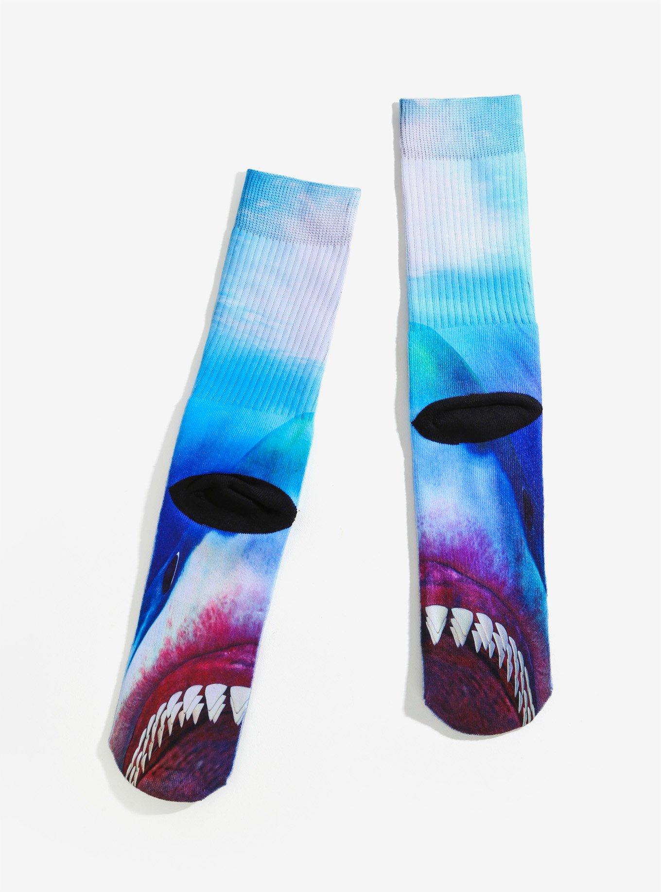 Shark Toe Crew Socks | BoxLunch
